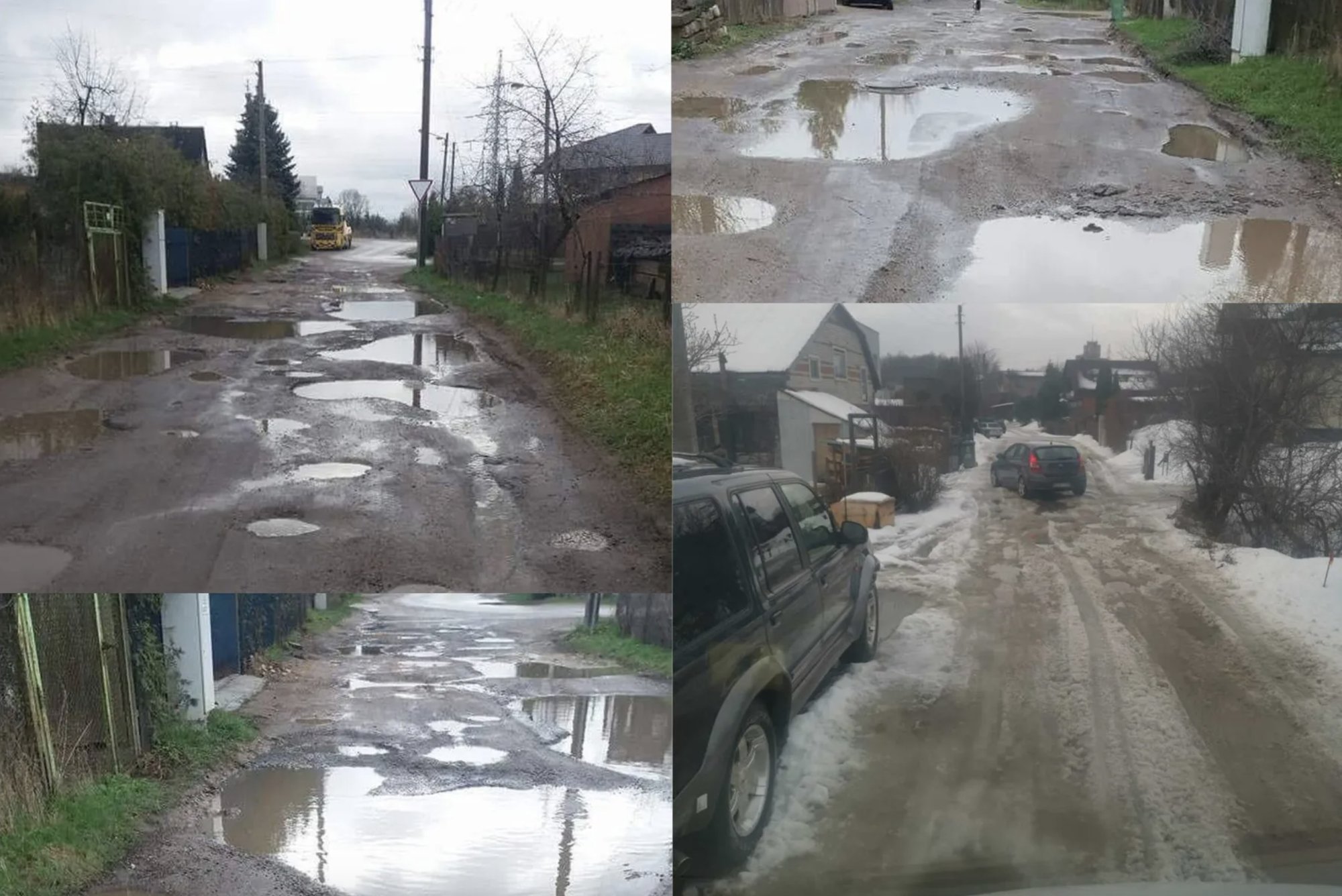 Kauniečiai nebegali susigyventi su prasta kelio būkle: savivaldybės ...