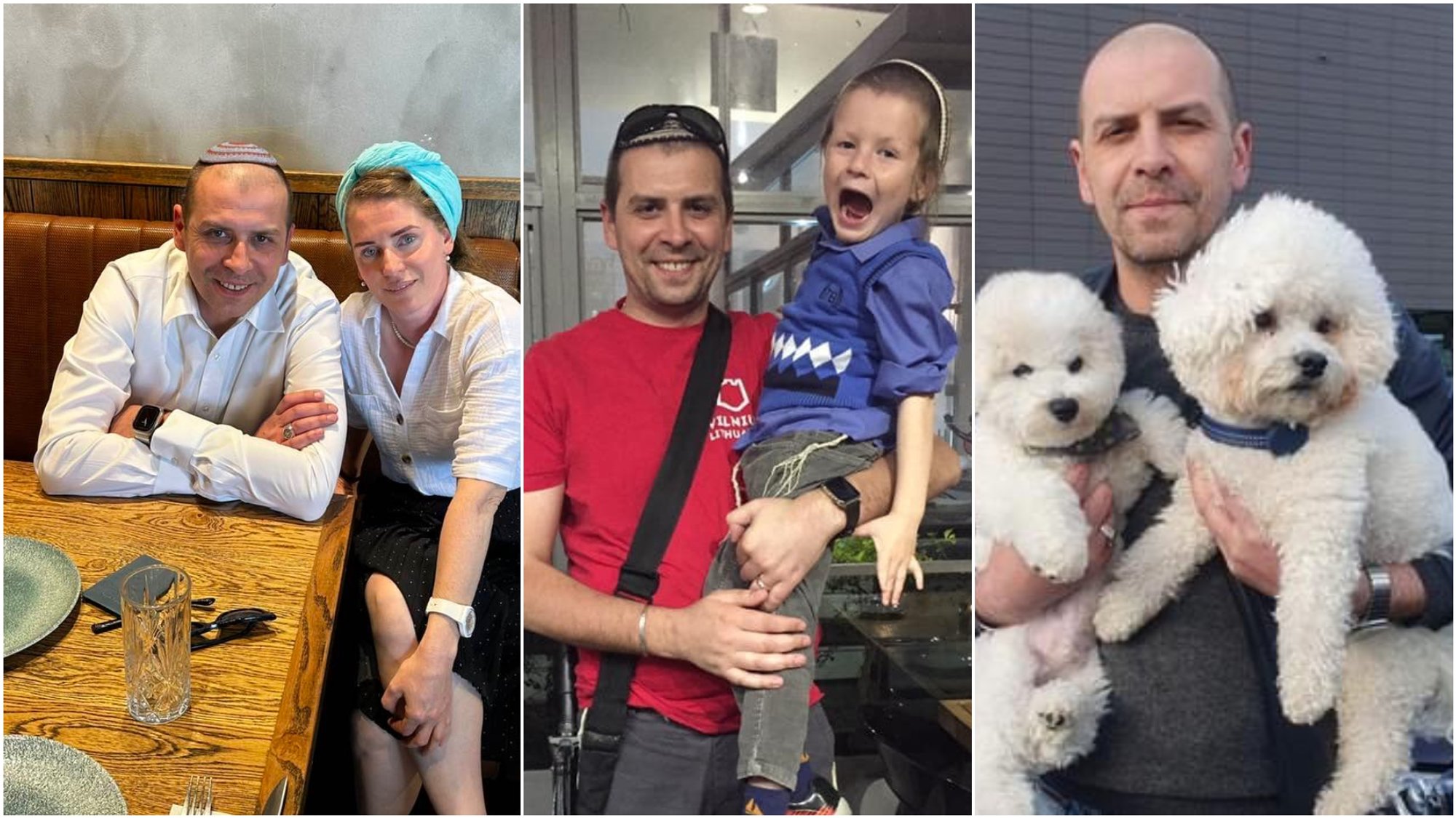 Po skyrybų su mama Izraelyje likusius gyventi vaikus Danielius ...