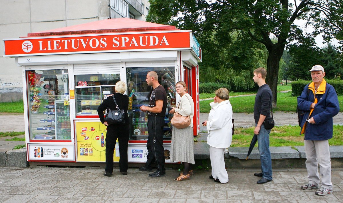 Vilniuje mažėja „Lietuvos spaudos“ kioskų - Delfi verslas