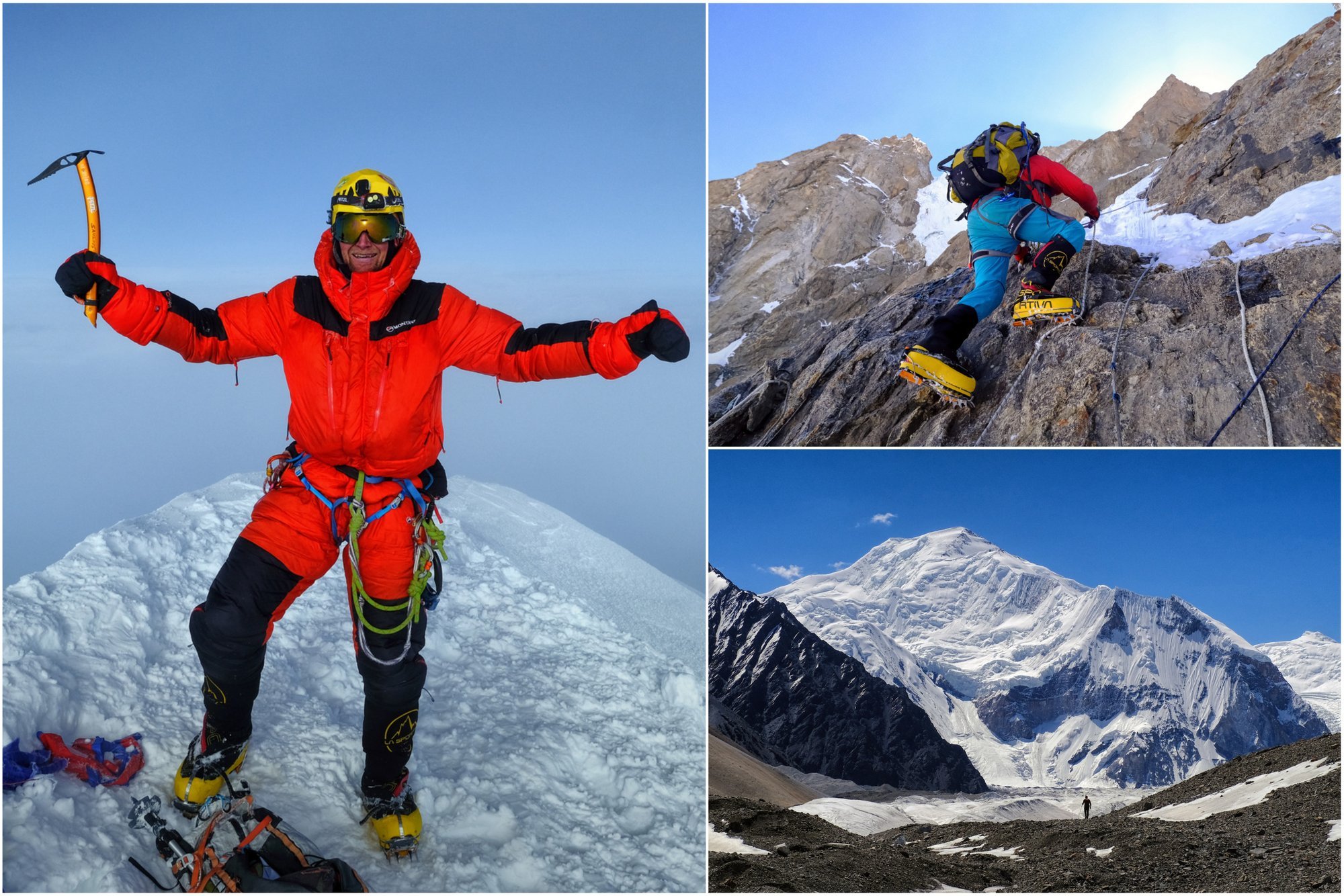 Saulius Damulevičius tapo pirmuoju lietuviu, įkopusiu į Gašerbrumo I ...