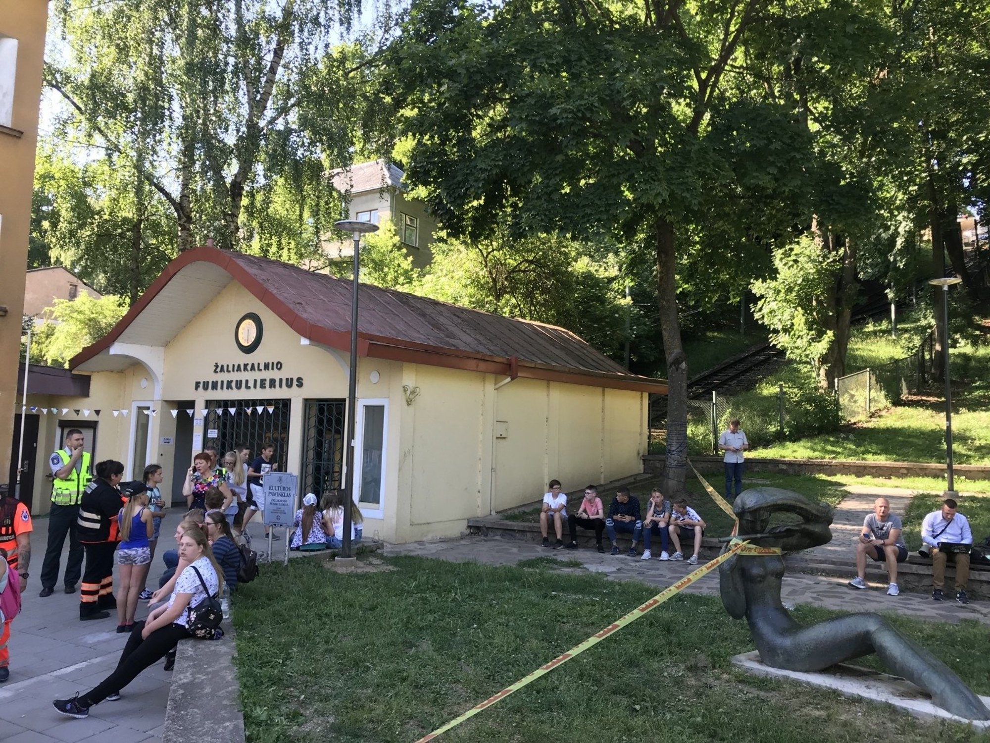 Kaune nukrito Žaliakalnio funikulierius: nukentėjo vaikai, mašinistui ...