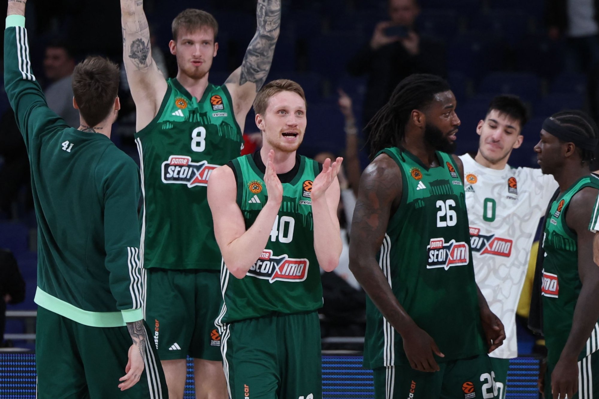 Simbolinę taškų ribą pasiekęs Grigonis su PAO užėmė Eurolygos čempionų ...