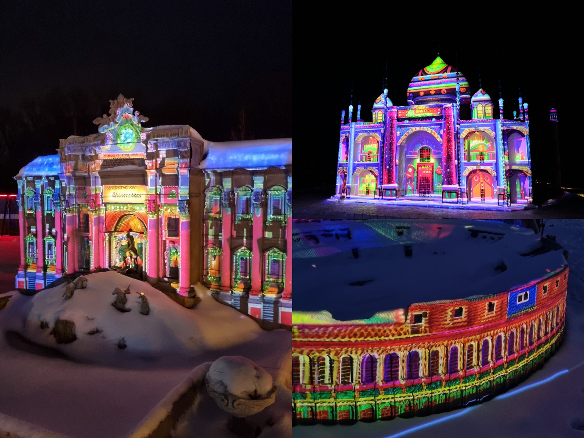 Žiemos šviesų festivalyje – neįtikėtinos žinomiausių pasaulio stebuklų ...