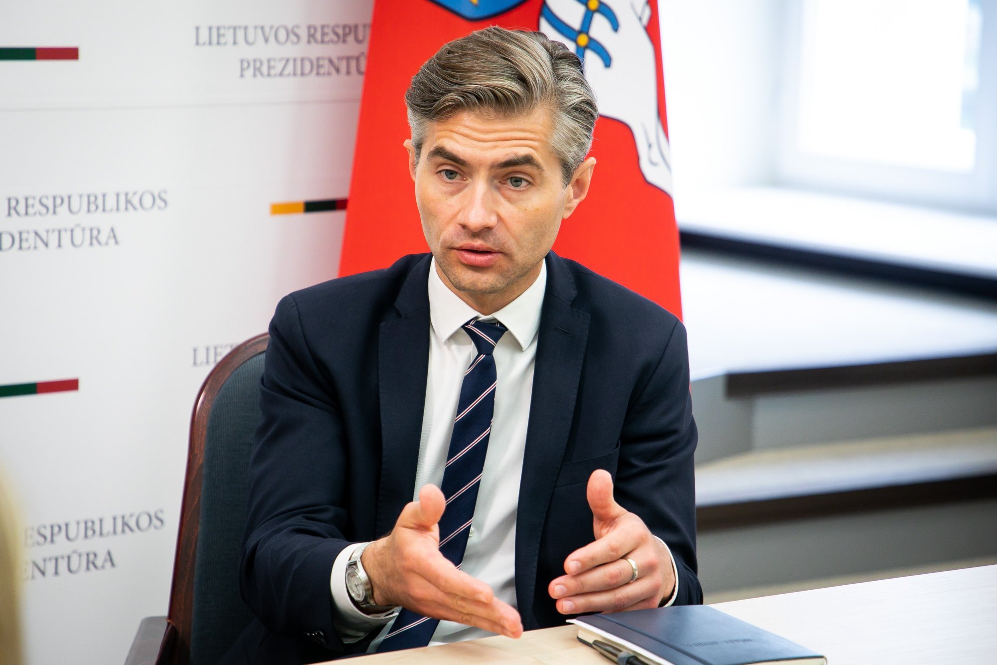 Budrys apie galimybę NATO susitikimo metu panaudoti veto teisę: tai yra ...