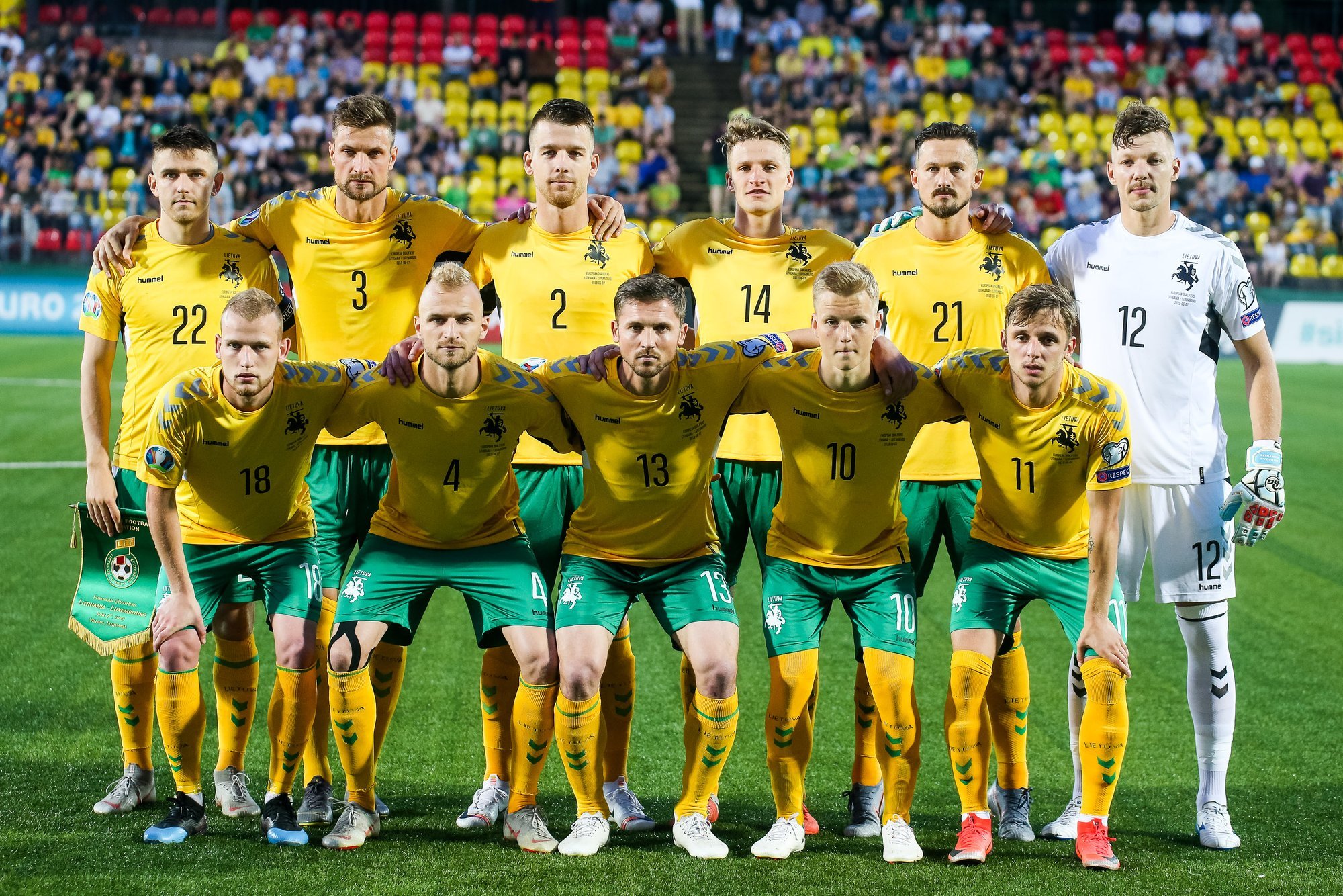 Lietuvos rinktinė FIFA reitinge išliko 132-a, grėsmę kelia Sent Kitsas ...