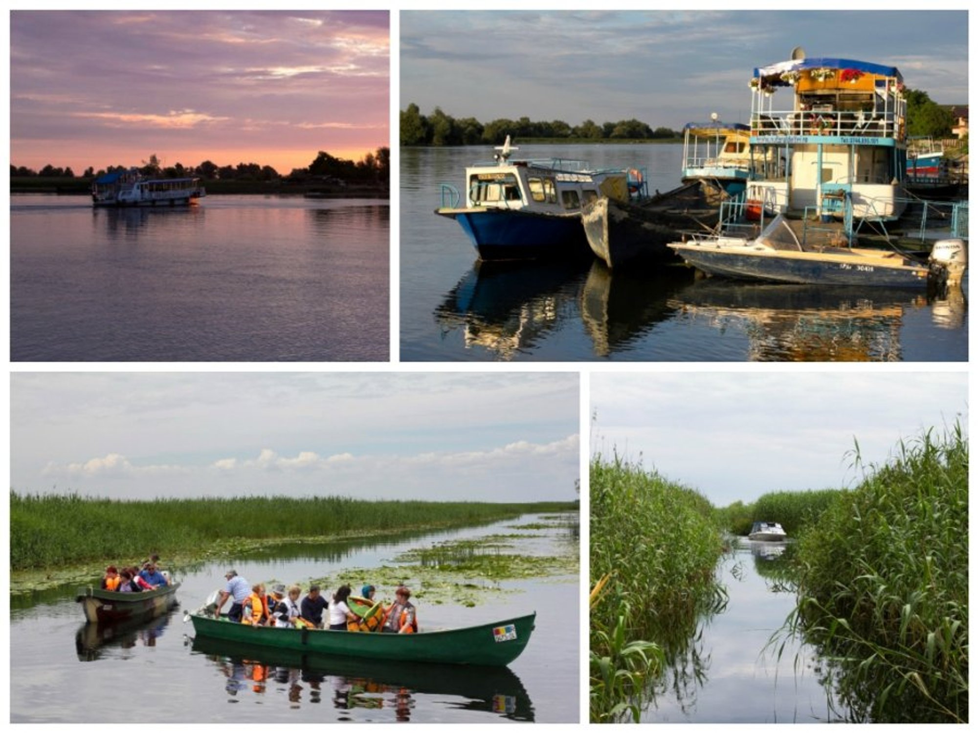 Dunojaus delta Rumunijoje: liulantys nendrynai, apsemti miškai ir ...