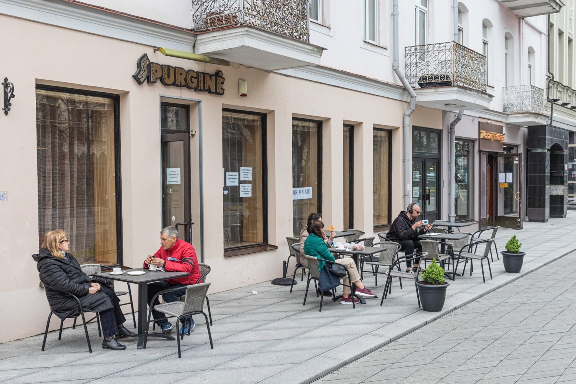 Kaune – jau daug metų neregėtas vaizdas: prie legendinės „Spurginės ...