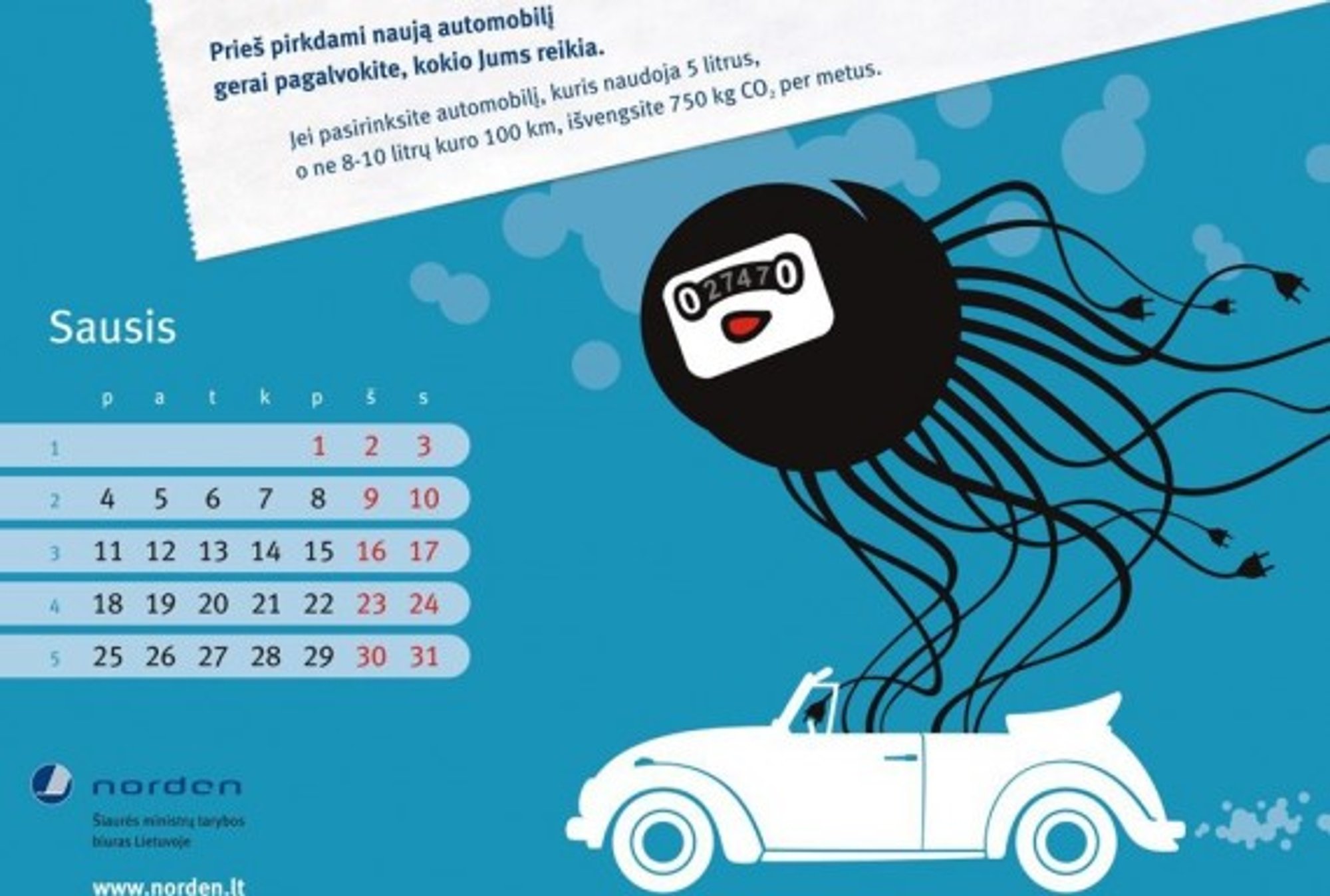 Elektroniniame kalendoriuje – patarimai, kaip tausoti aplinką ir ...