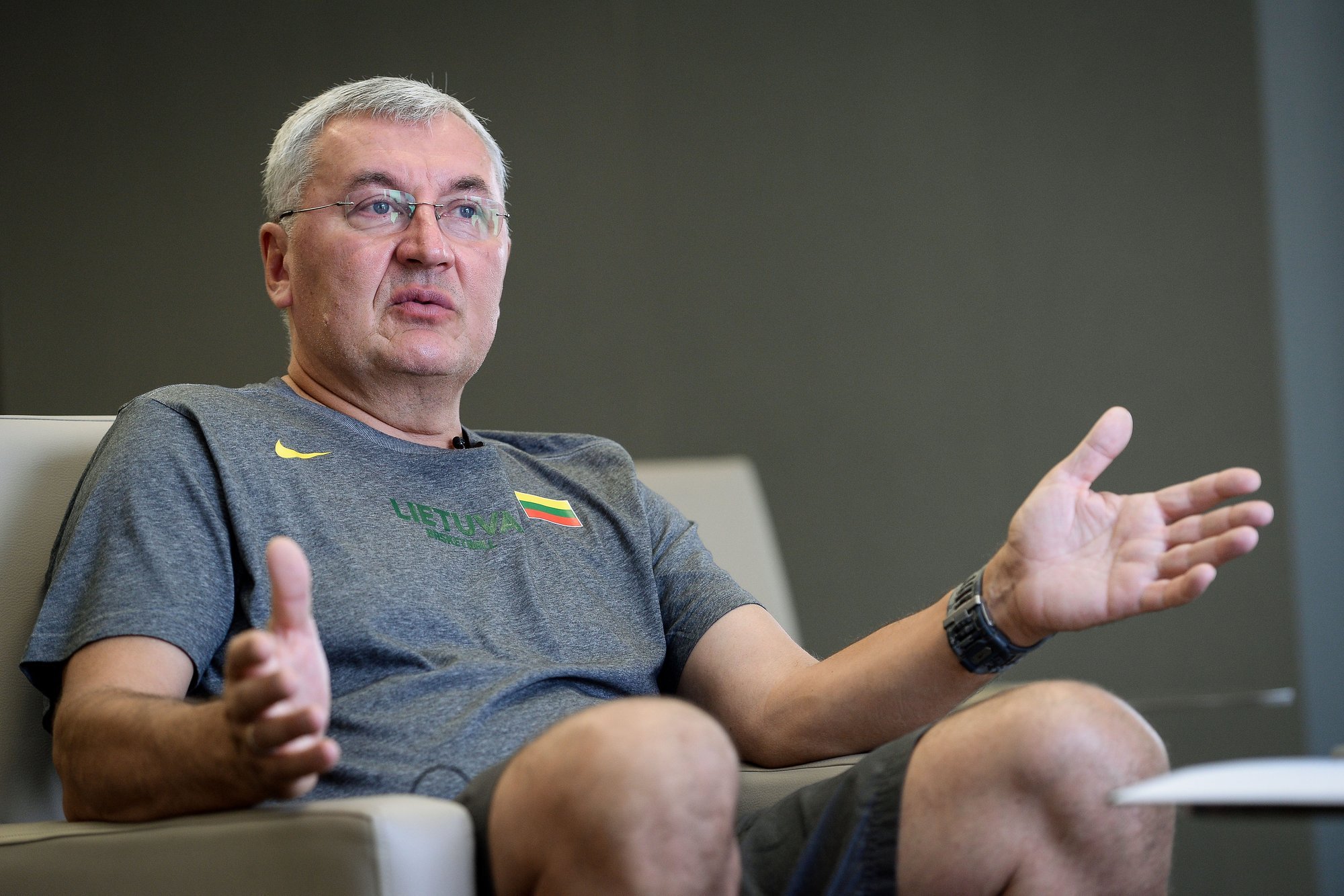 J. Kazlauskas atvirai – apie rinktinės žaidėjus, simuliantą graiką ...