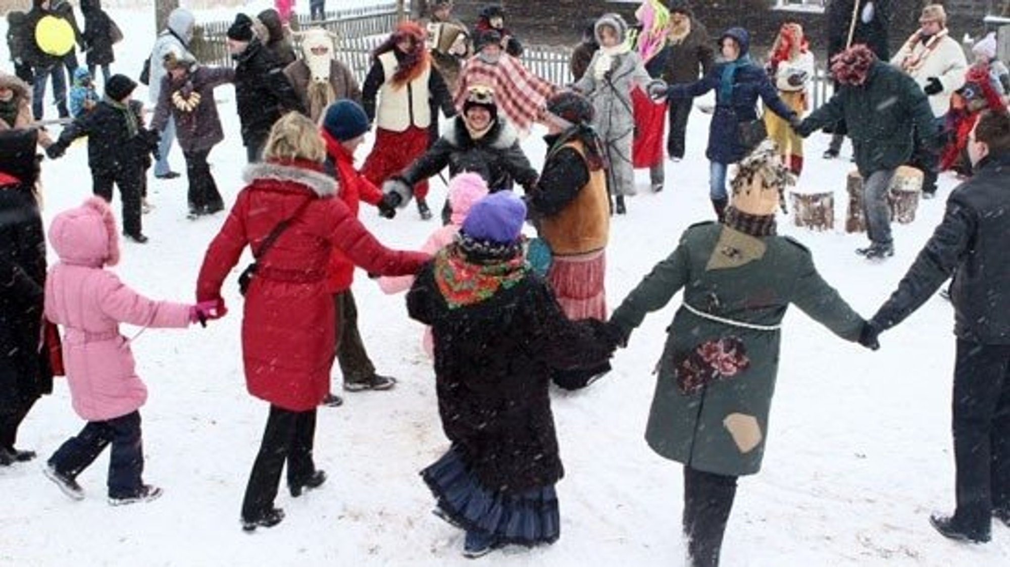 Rumšiškės tradiciškai tapo Lietuvos Užgavėnių sostine - Delfi video