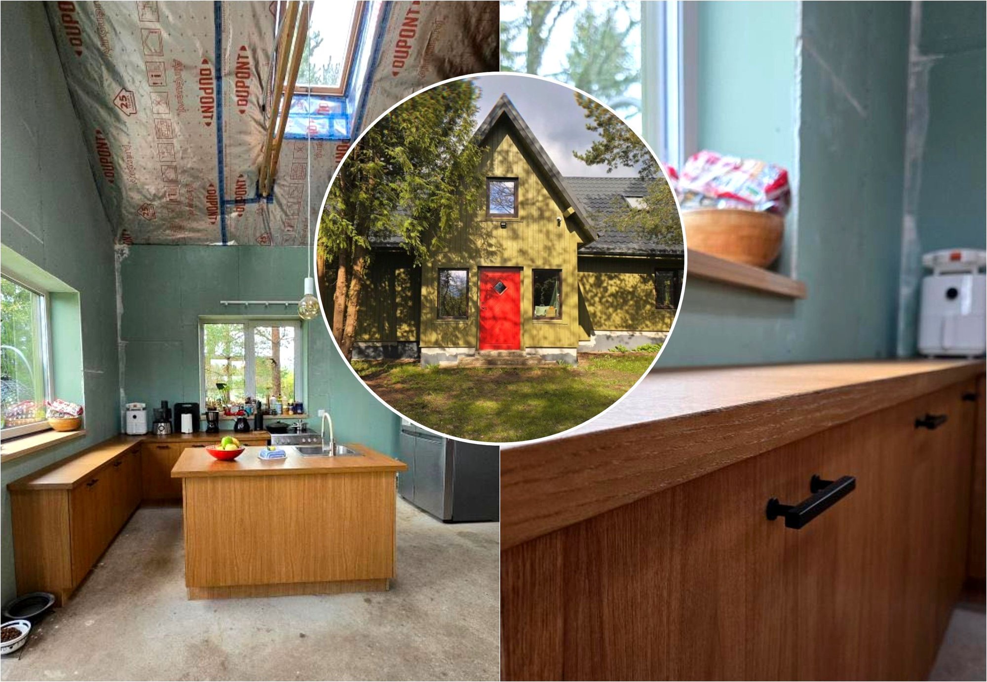 Neįtikėtina: seną sodybą remontuojantis Paulius virtuvės baldus ...