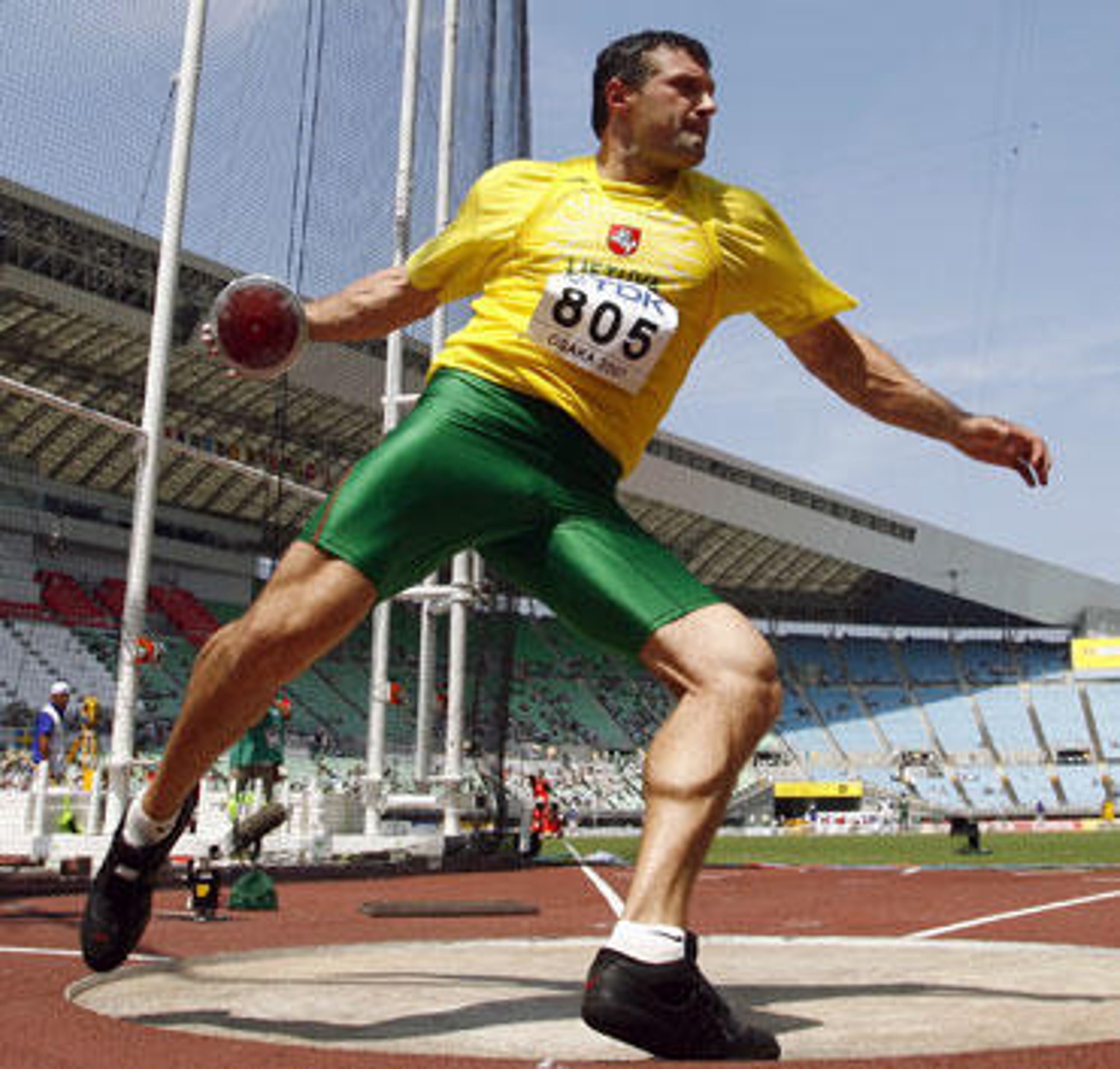 V.Alekna varžybose Vokietijoje liko antras - Delfi sportas