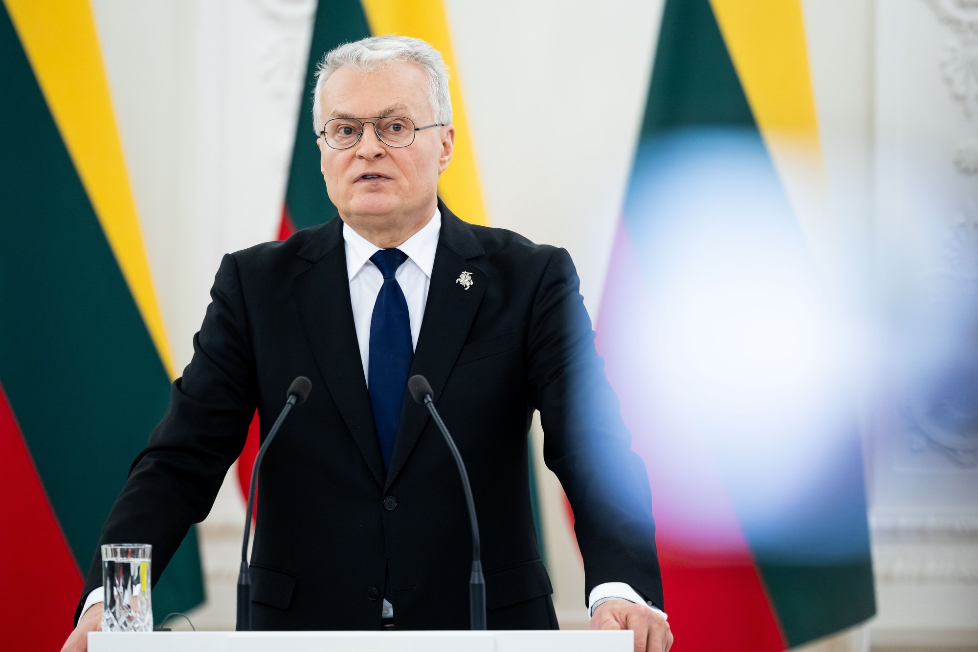 Mitalas viliasi, kad Nausėda pripažins supainiojęs viešuosius ir ...