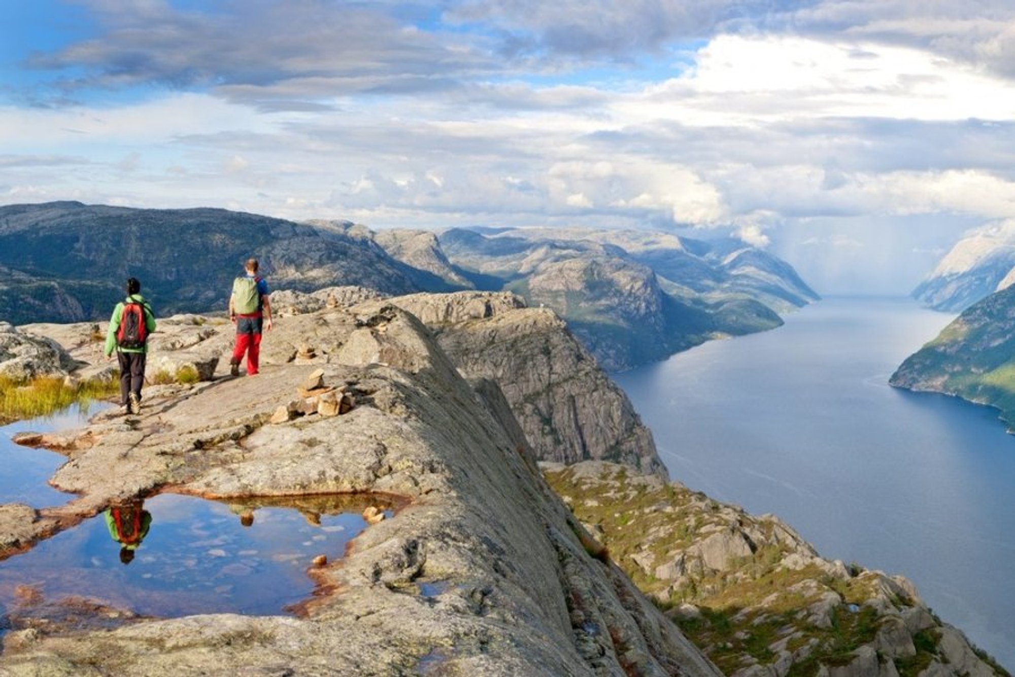 Norvegijos kalnuose takus tiesia šerpai - Delfi grynas