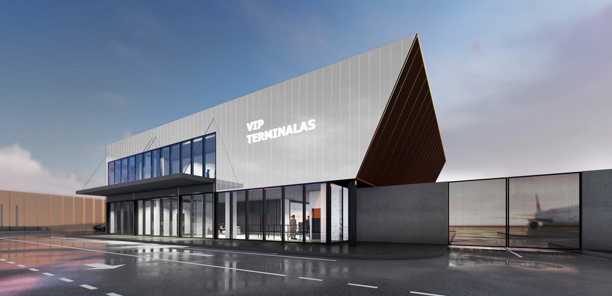 New VIP terminal with conference centre at Vilnius Airport will be ...