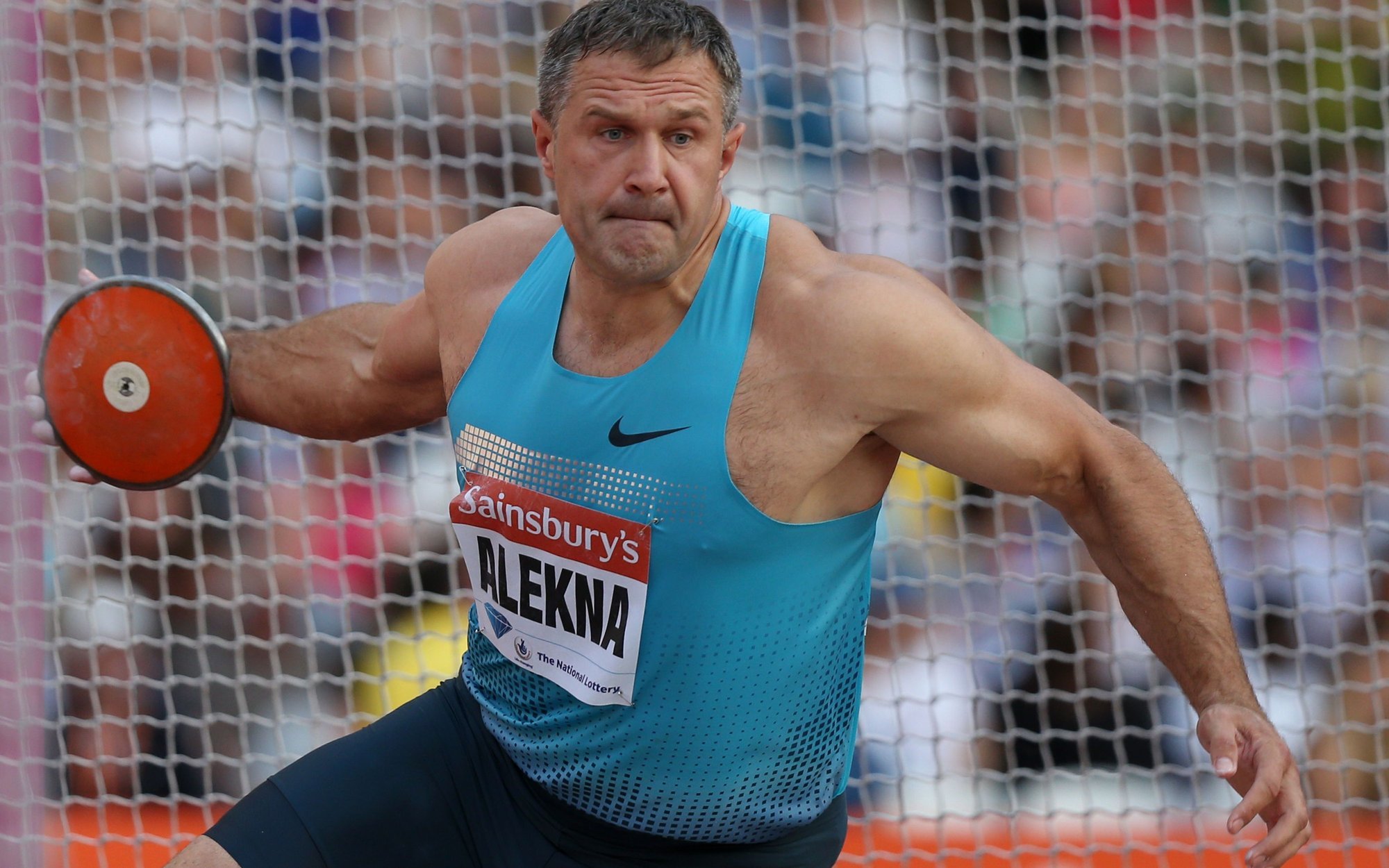 41 metų V. Alekna „Deimantinės lygos“ etape Londone liko paskutinis ...