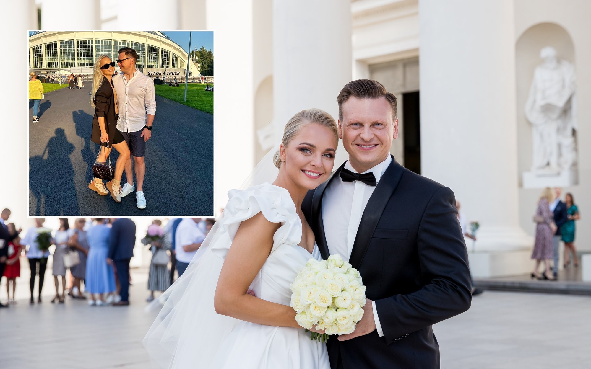 Vilniaus meras Valdas Benkunskas su žmona mini vestuvių metines: teko ...