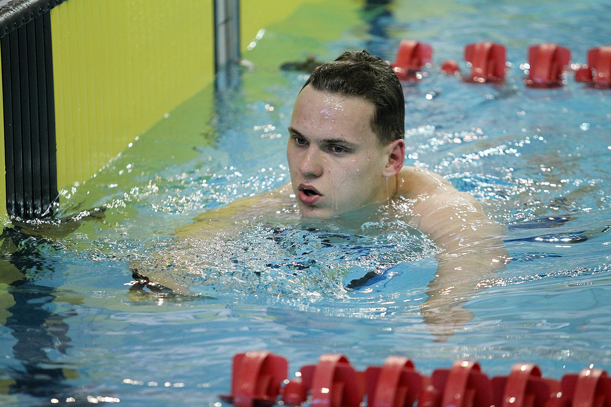 Pasaulio plaukimo taurės etape Prancūzijoje P. Strazdas dusyk finišavo ...