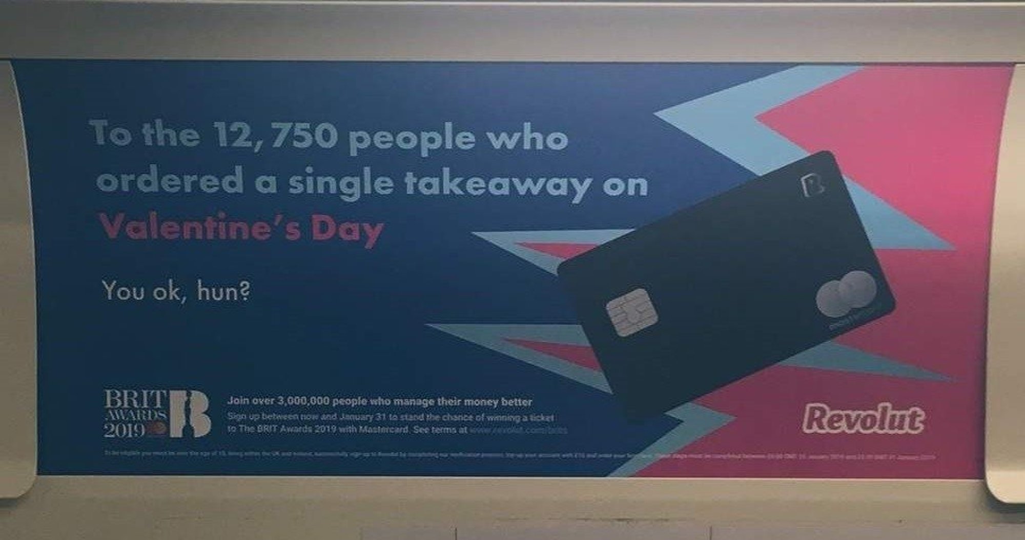 „Revolut“ reklama Londone įžeidė vienišius - Delfi