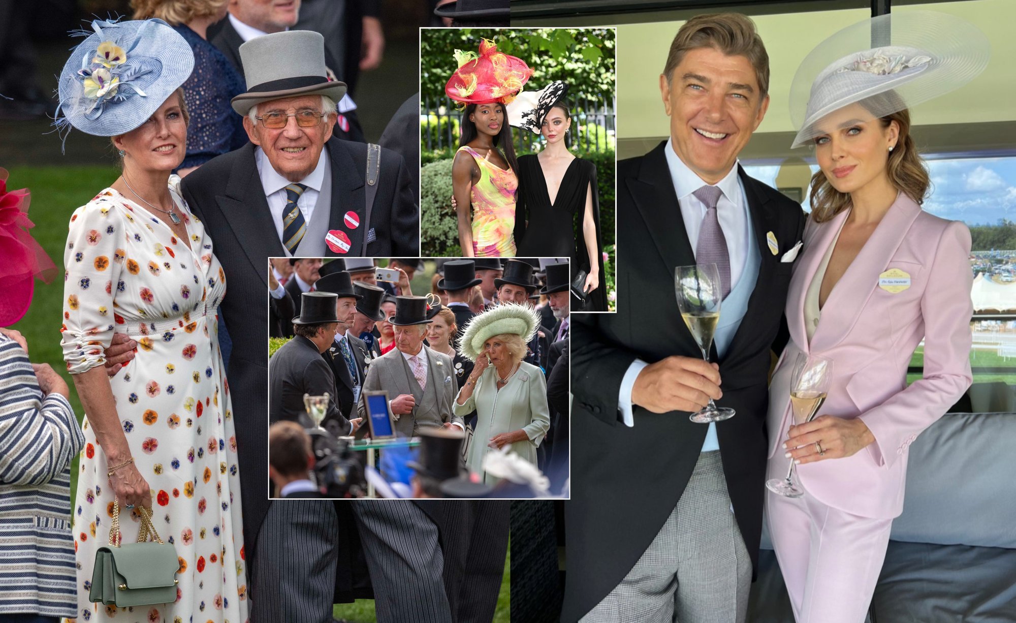 Karališkųjų Askoto žirgų lenktynių nepraleido ir Asta Valentaitė su ...