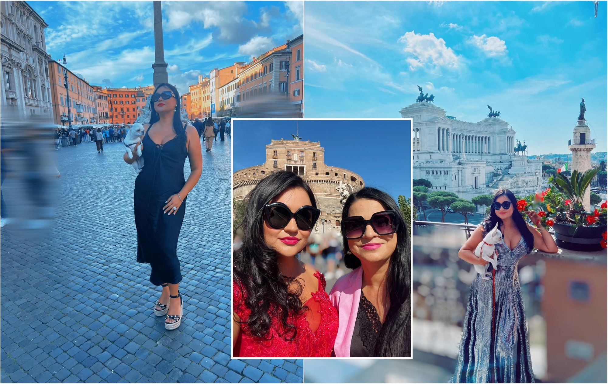 Gimtadienį Italijoje Monika Falcon šventė kartu su artimaisiais ...