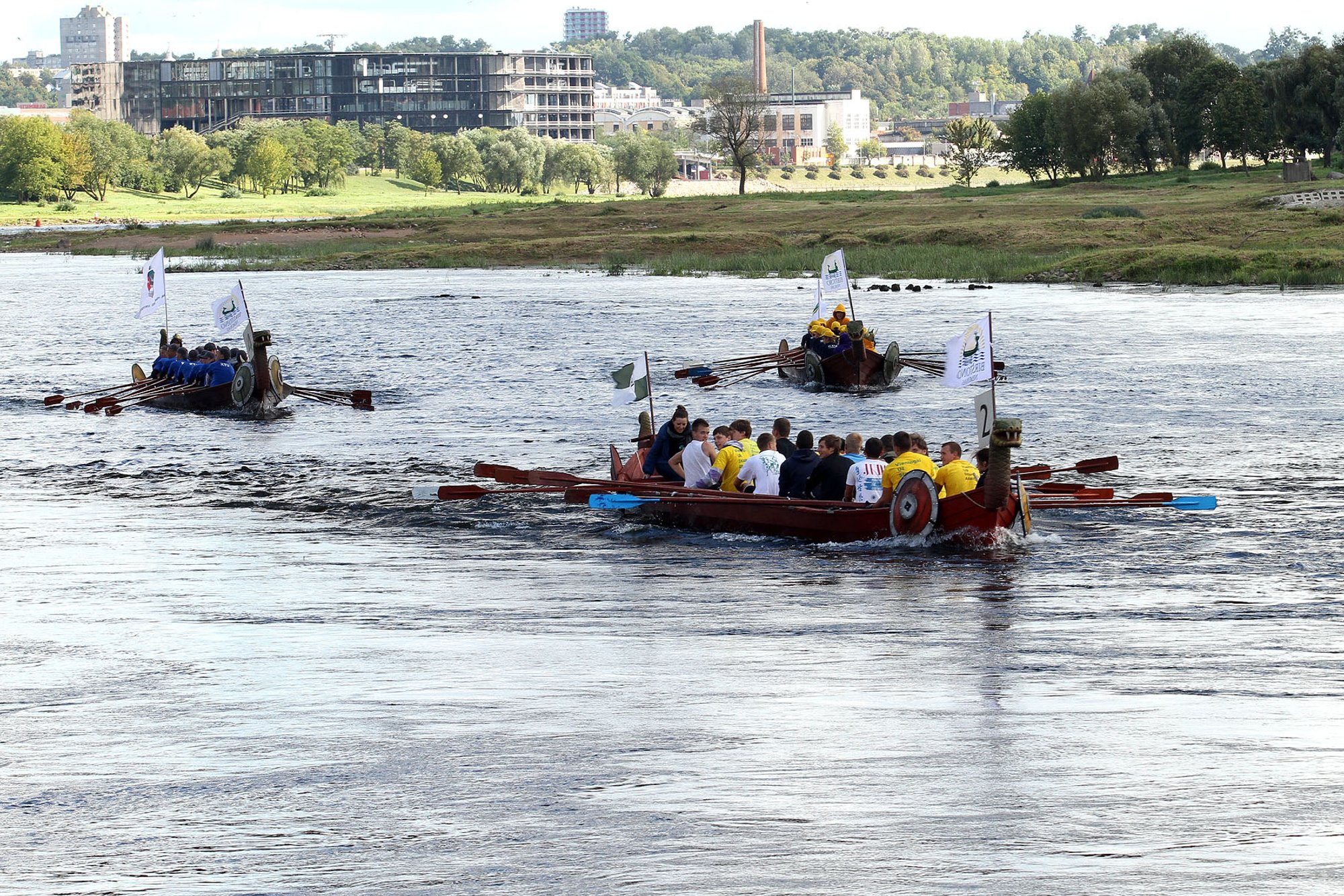 Kauno „Hanzos“ festivalyje – įspūdingi istoriniai laivai - Delfi
