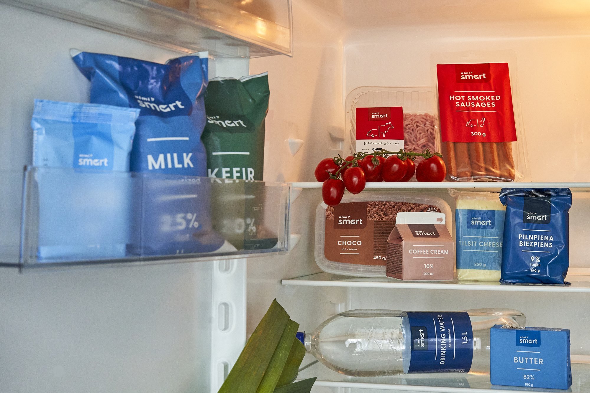 Naujas vardas žemoms kainoms: net 7 iš 9 „Rimi Smart“ pieno produktų ...