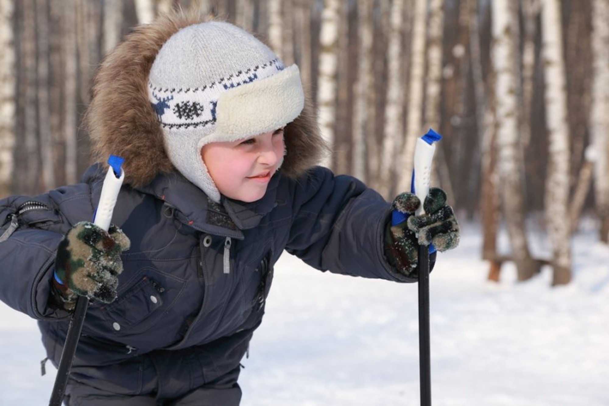 Dešimt kilometrų slidėmis mišku – su šypsenomis ir cinamono arbata ...