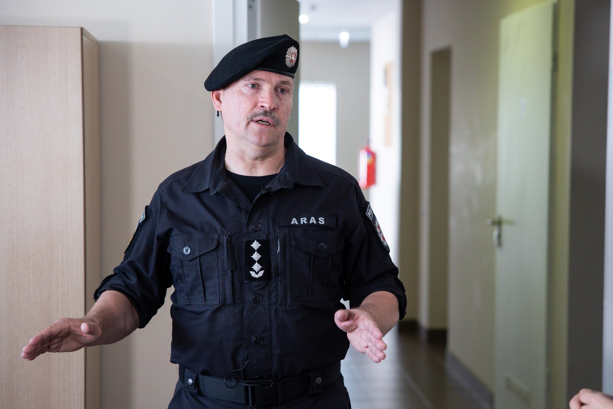 „Aro“ vadas Grabauskas: nežinojome, ar ten kas nors yra, todėl iš karto ...