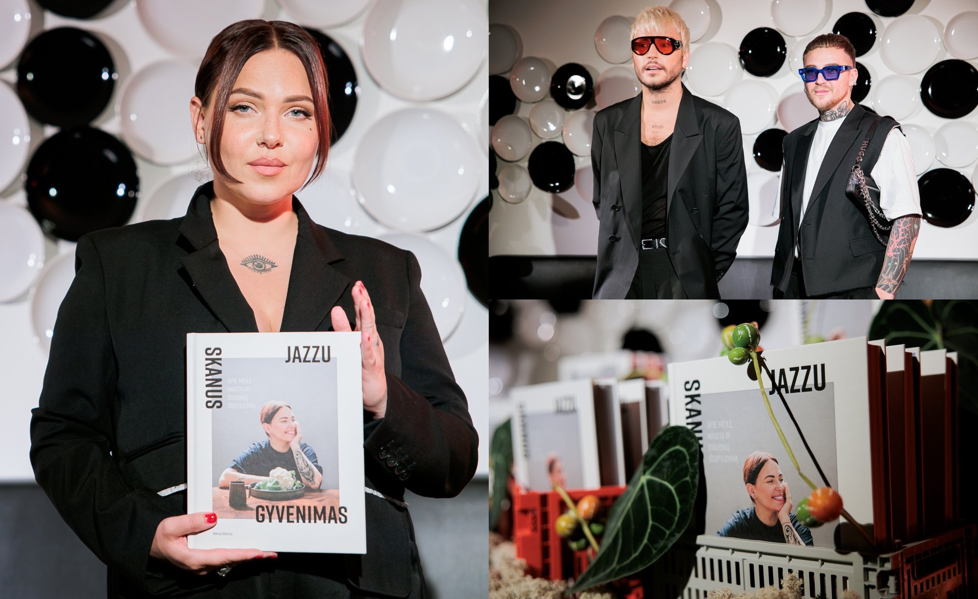 Sostinėje pristatyta Justės Arlauskaitės-Jazzu kulinarinė knyga ...