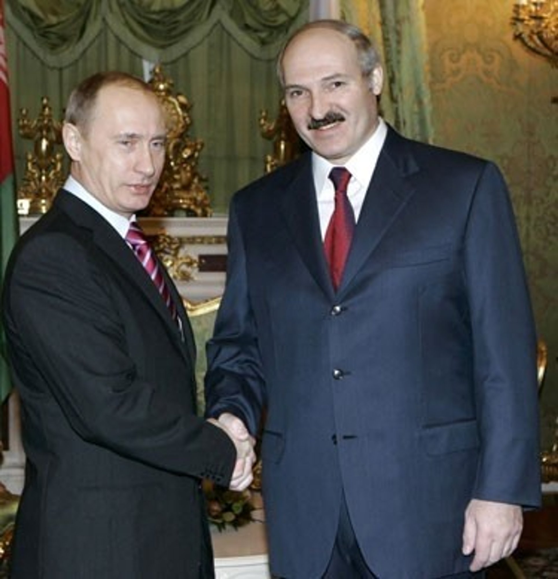 Baltarusija laukia V.Putino su 500 mln. dolerių - Delfi