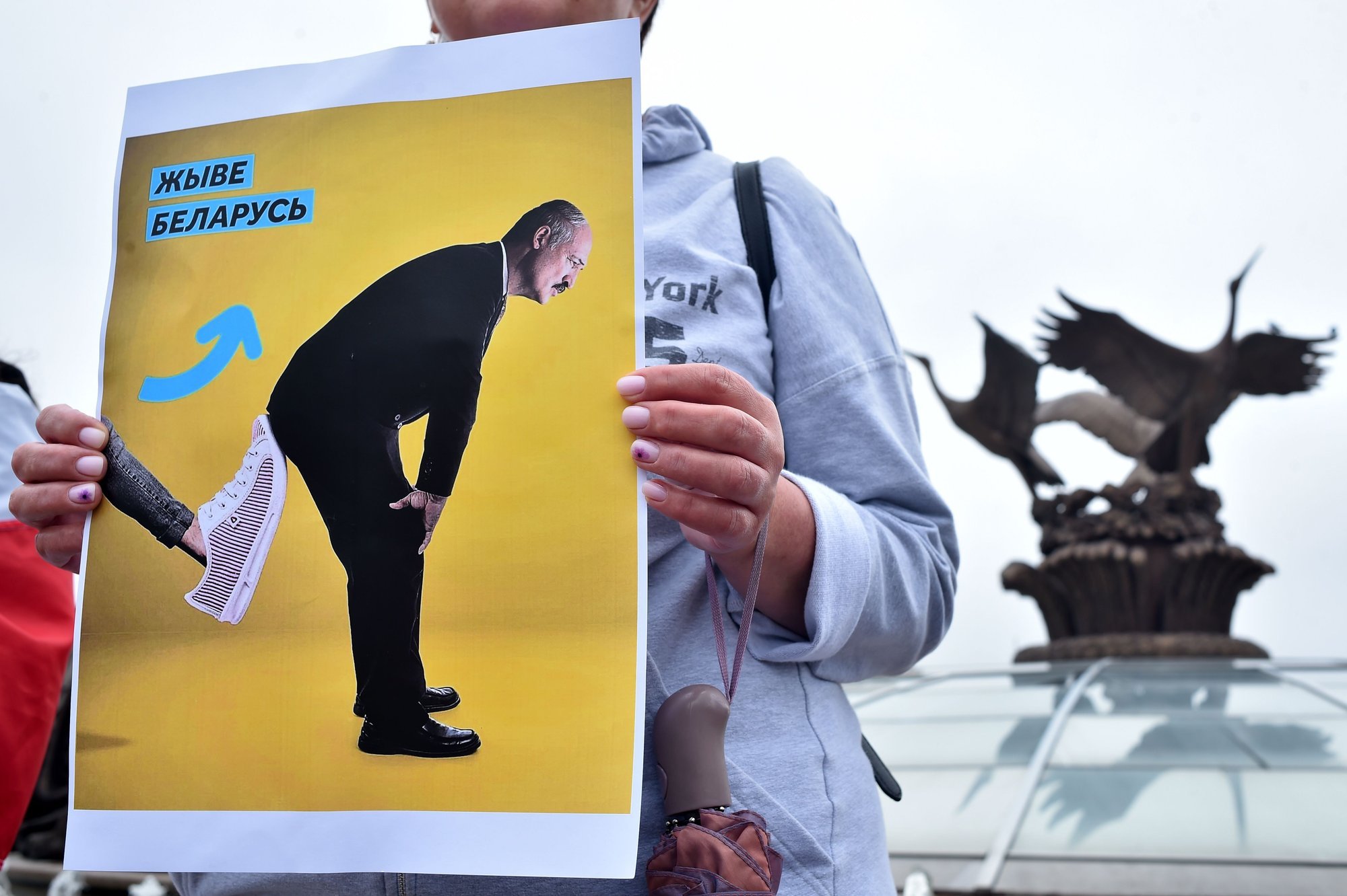 Meme created in Lithuania spreads in Belarus: thank you for support ...