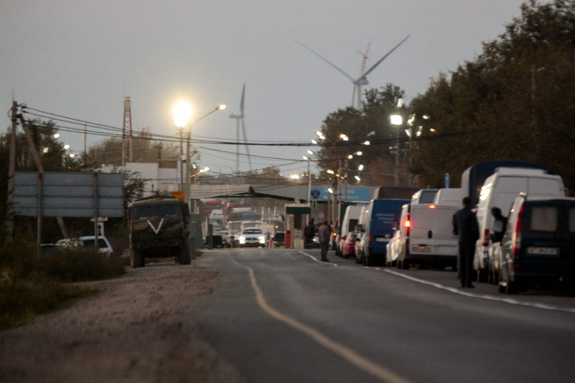 Vos paskelbusi komendanto valandą, Maskvos primesta valdžia Chersone ...