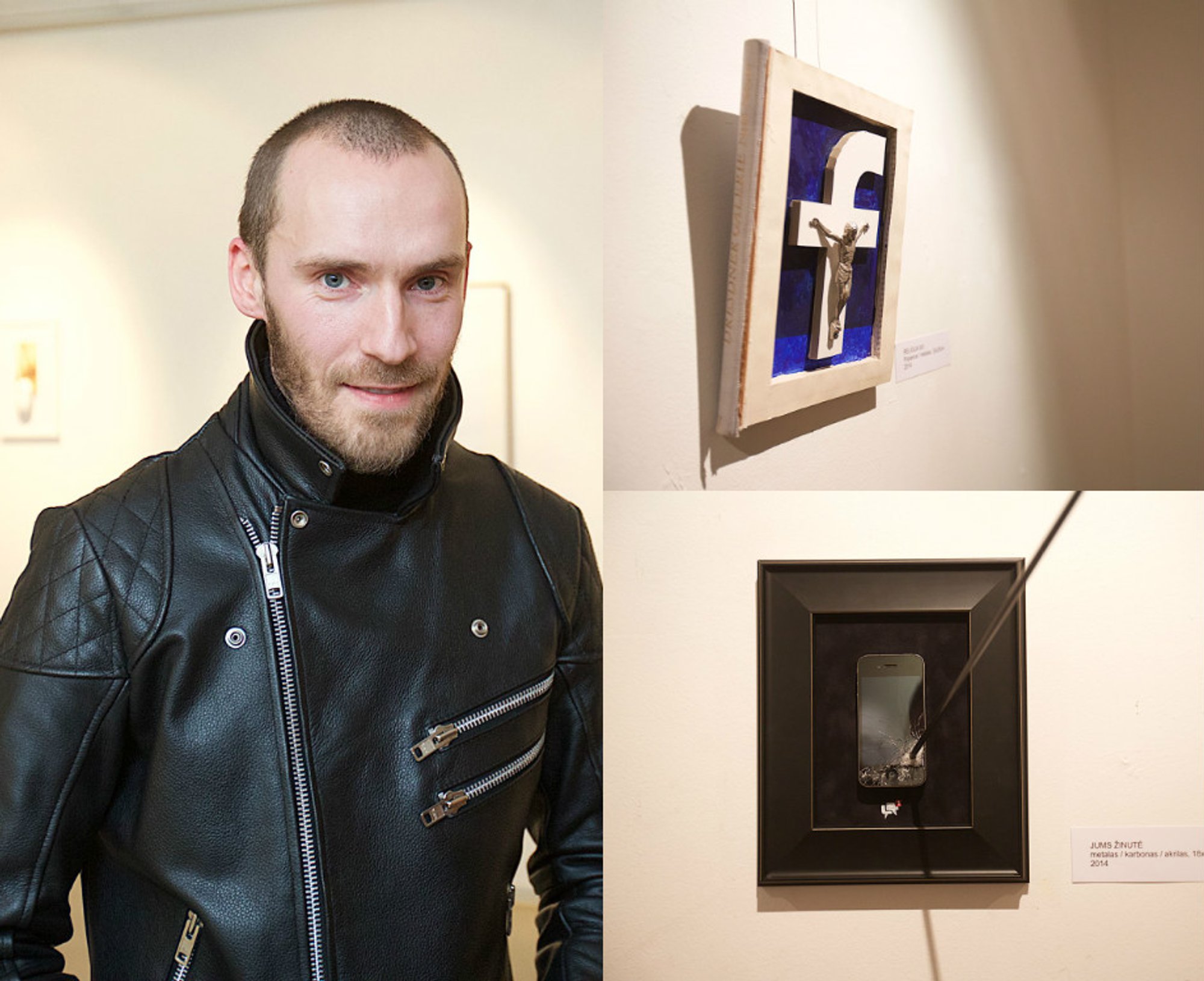 V. Mackevičius atidarė parodą, kurioje šiuolaikiniai atradimai virto ...