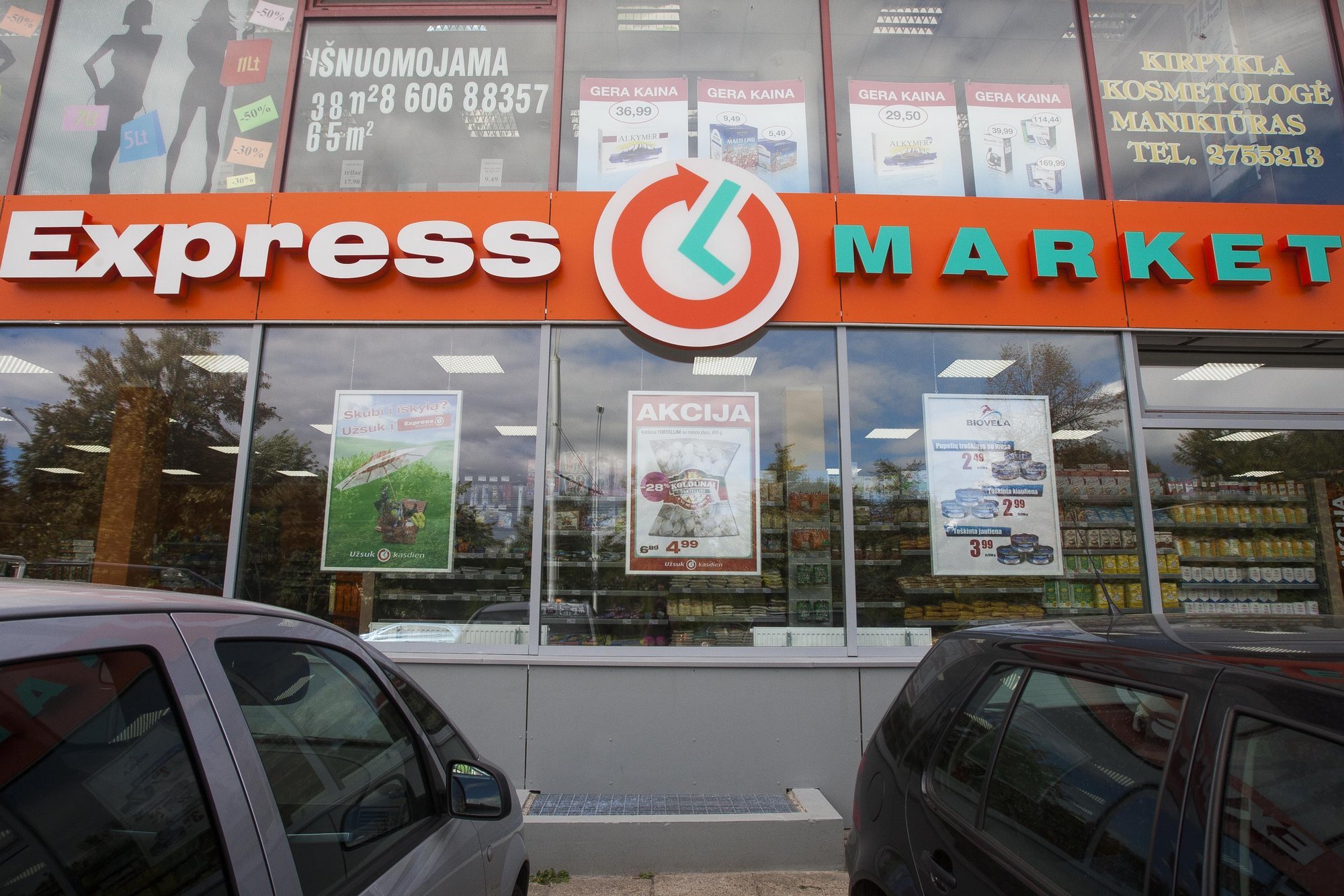 Nauji „Express Market“ prekės ženklai rodo planus užsiimti e. prekyba ...