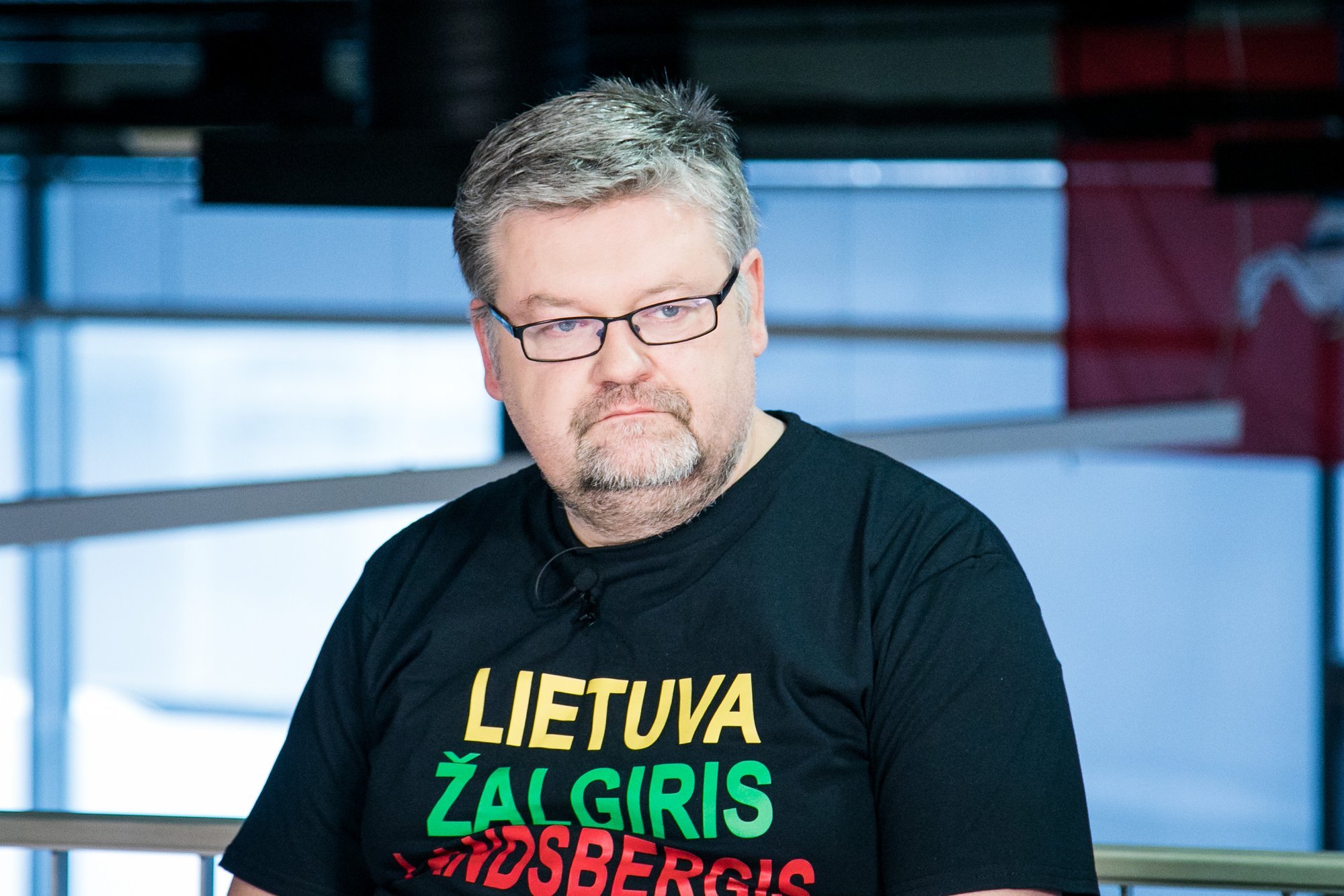 Vaidas Čeponis naujame sezone nebekomentuos „Žalgirio“ rungtynių ...