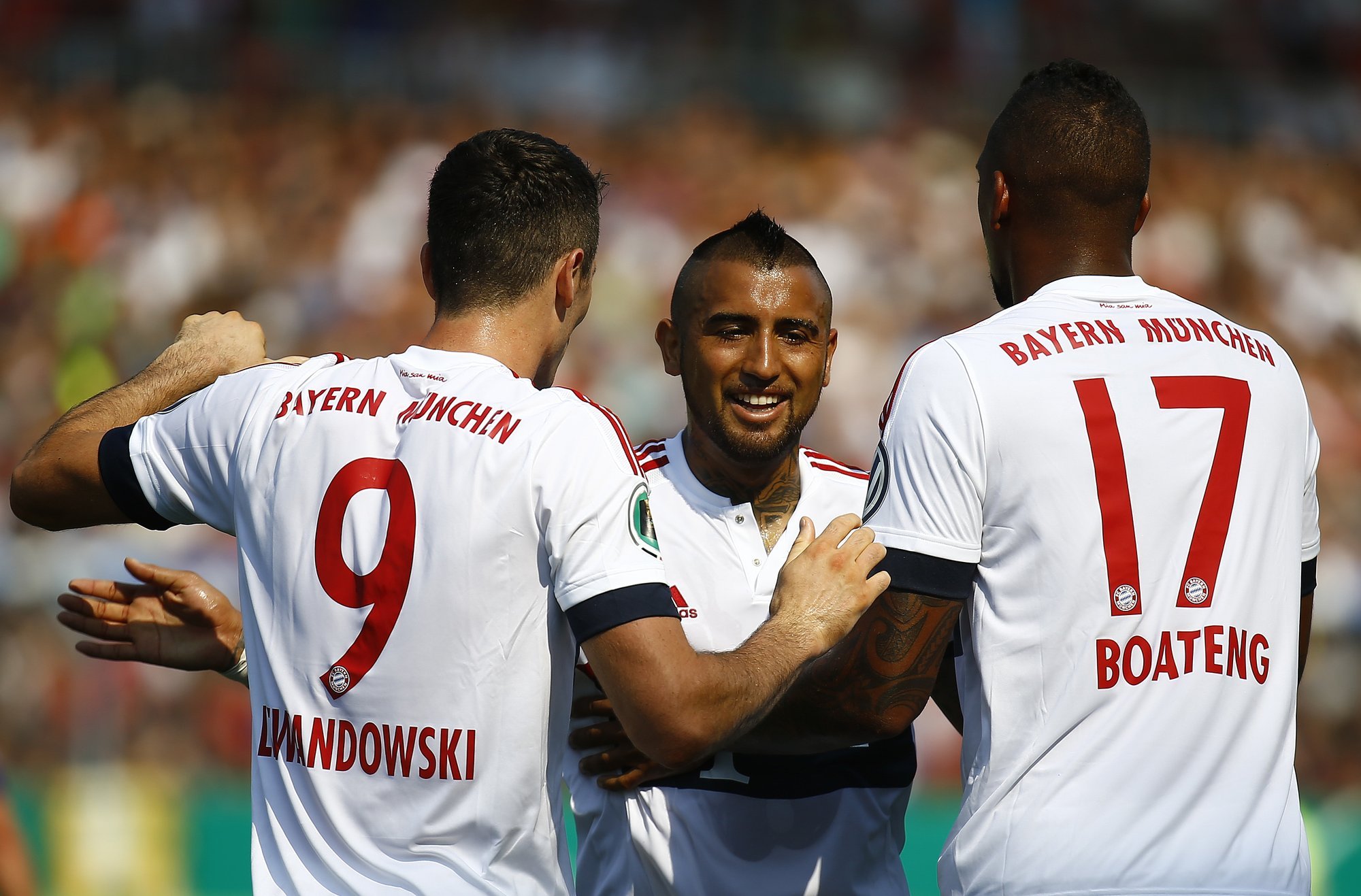 A. Vidalis pelnė pirmąjį įvartį „Bayern“ gretose - Delfi sportas