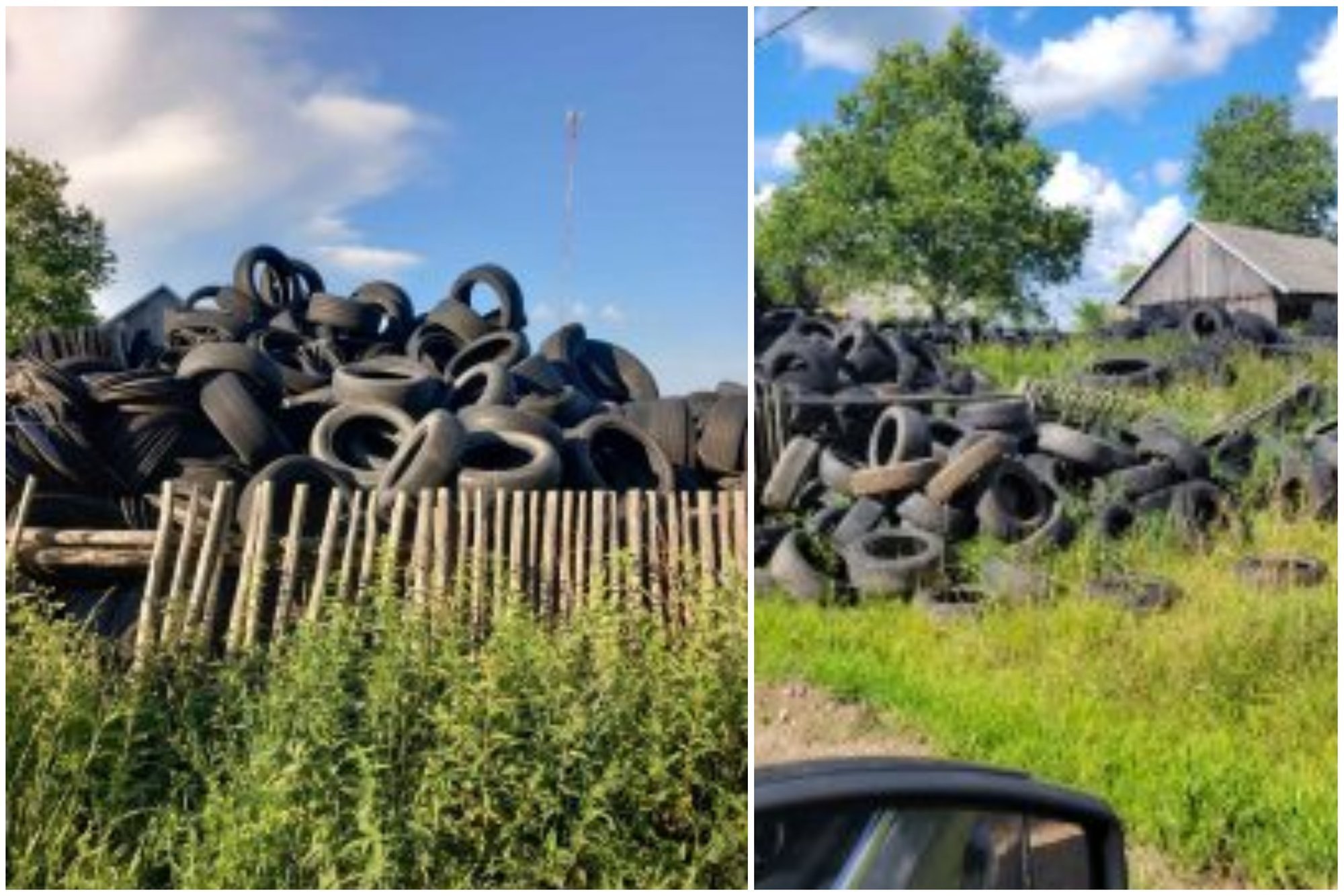 Kalnai prikauptų padangų akis bado iš toli - Delfi grynas
