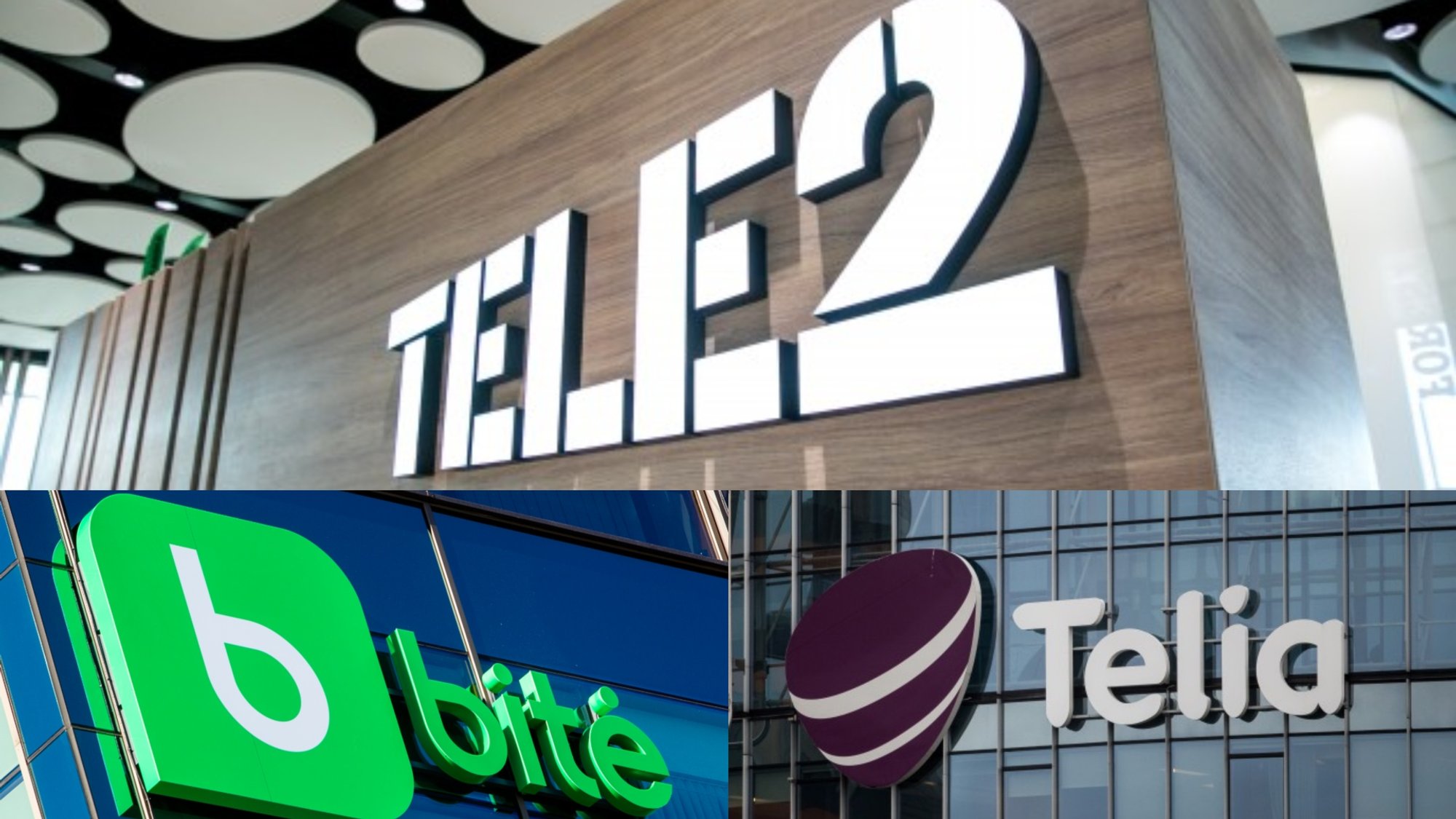 „Telia“ laimėjo 23 mln. eurų vertės, „Tele2“ – 4 mln., „Bitė“– 3 mln ...