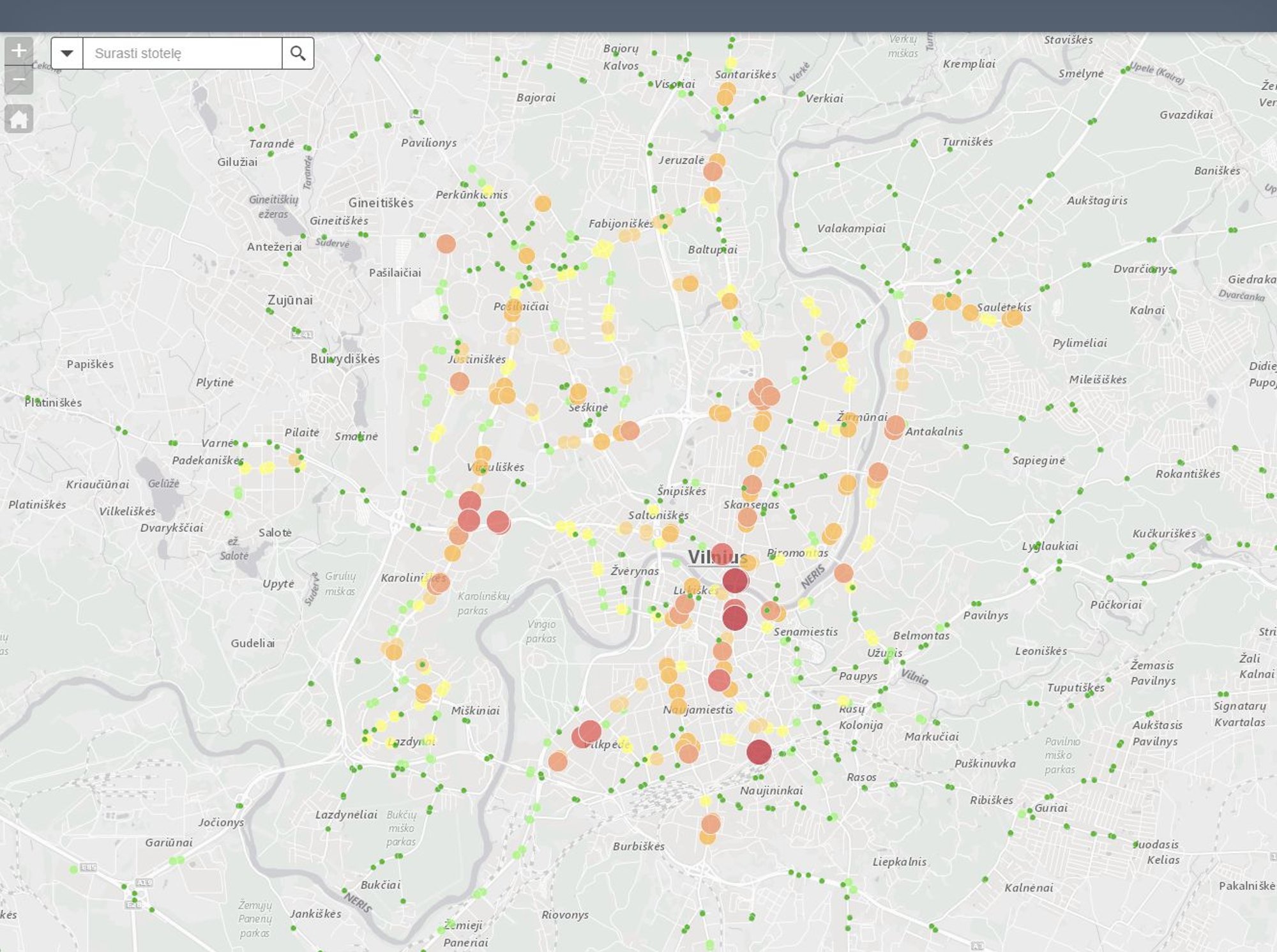 „Maps.lt“ pasipildė naujais žemėlapiais - Delfi mokslas