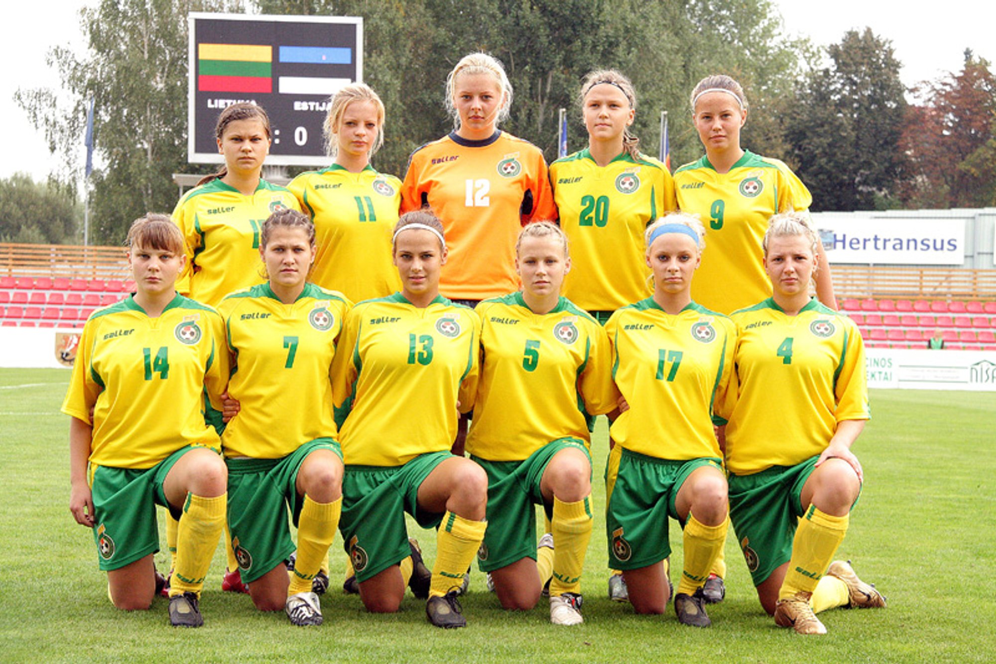 Lietuvių merginos pralaimėjo ir antras Europos čempionato atrankos ...