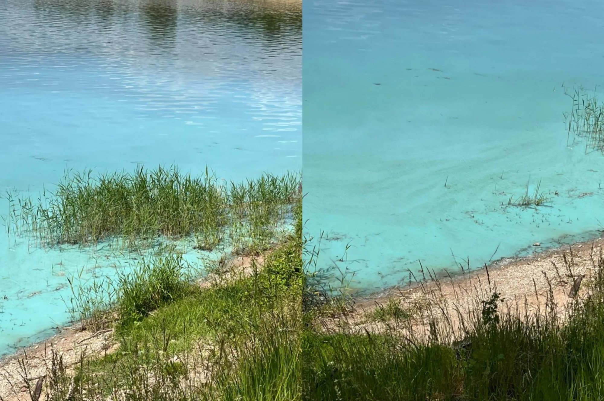 Pirmo vasaros karščio sulaukę kauniečiai maudosi akvamarino spalvos ...