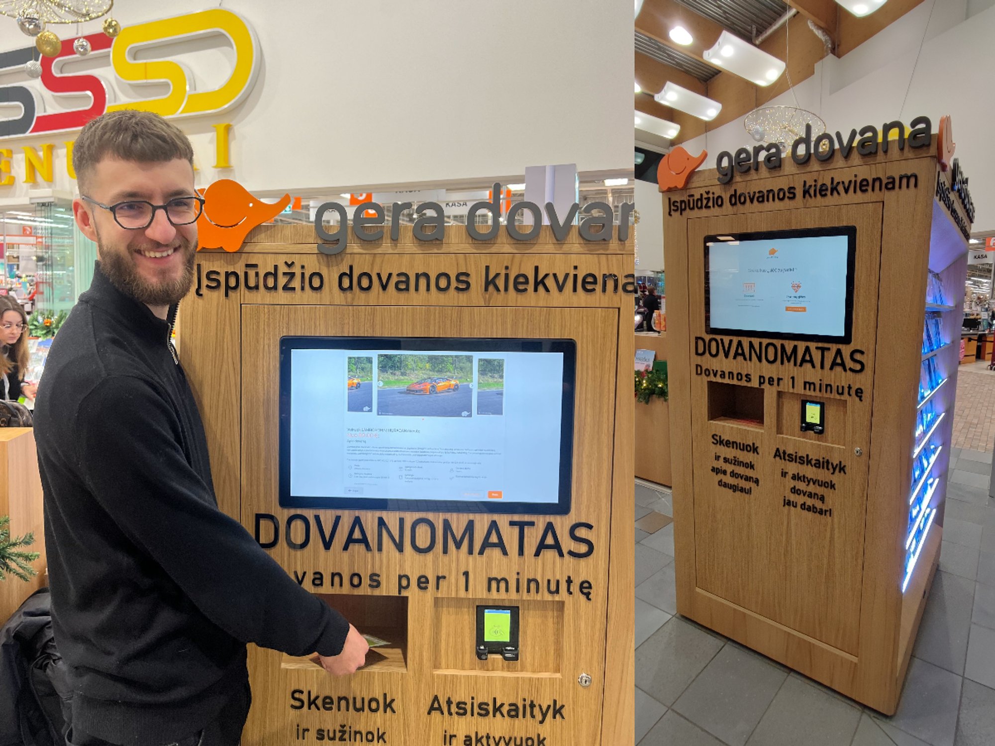 „Gera dovana“ pristatė naujovę: įspūdžio dovanų jau galima įsigyti ir dovanomate - Delfi ...