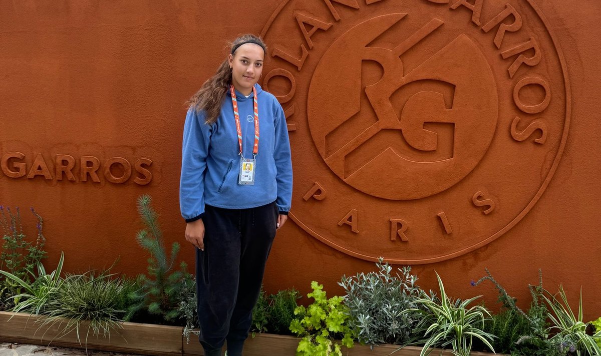Lietuvos tenisininkė pergalingai pradėjo „Roland Garros“ jaunių turnyrą ...