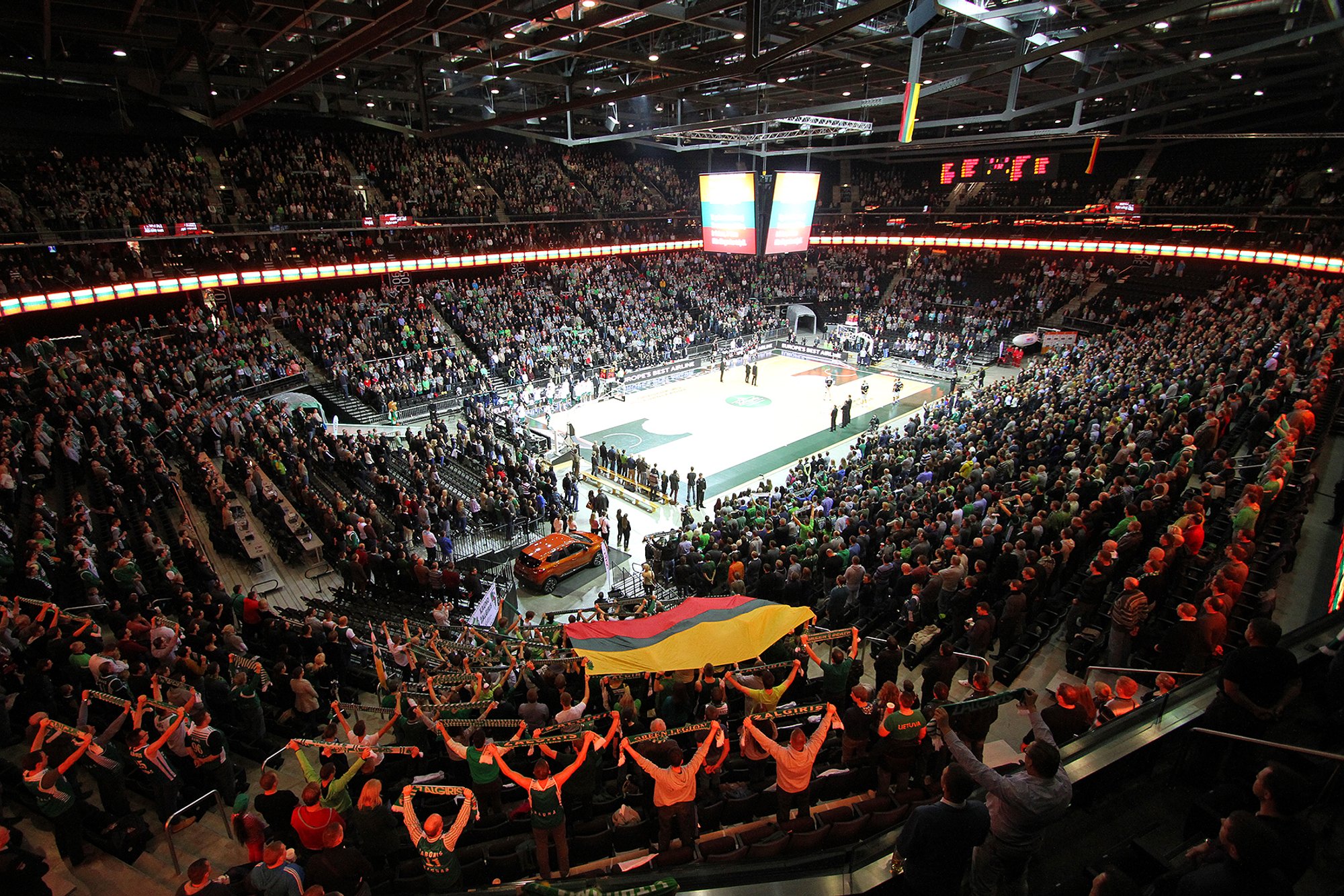 Išsirinkti idealias vietas „Žalgirio“ arenoje padės virtualus turas ...