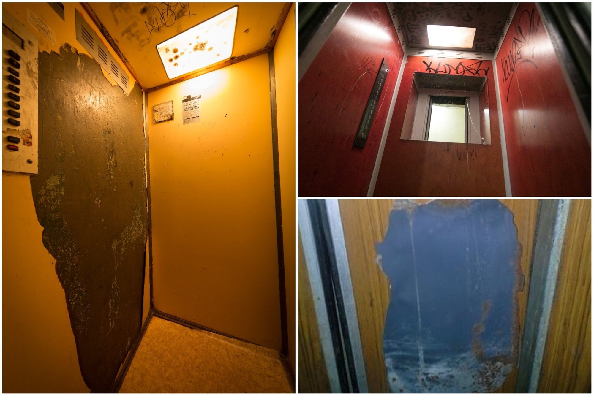 Vaizdelis kaip iš siaubo filmo: baisiausi Vilniaus liftai - Delfi būstas