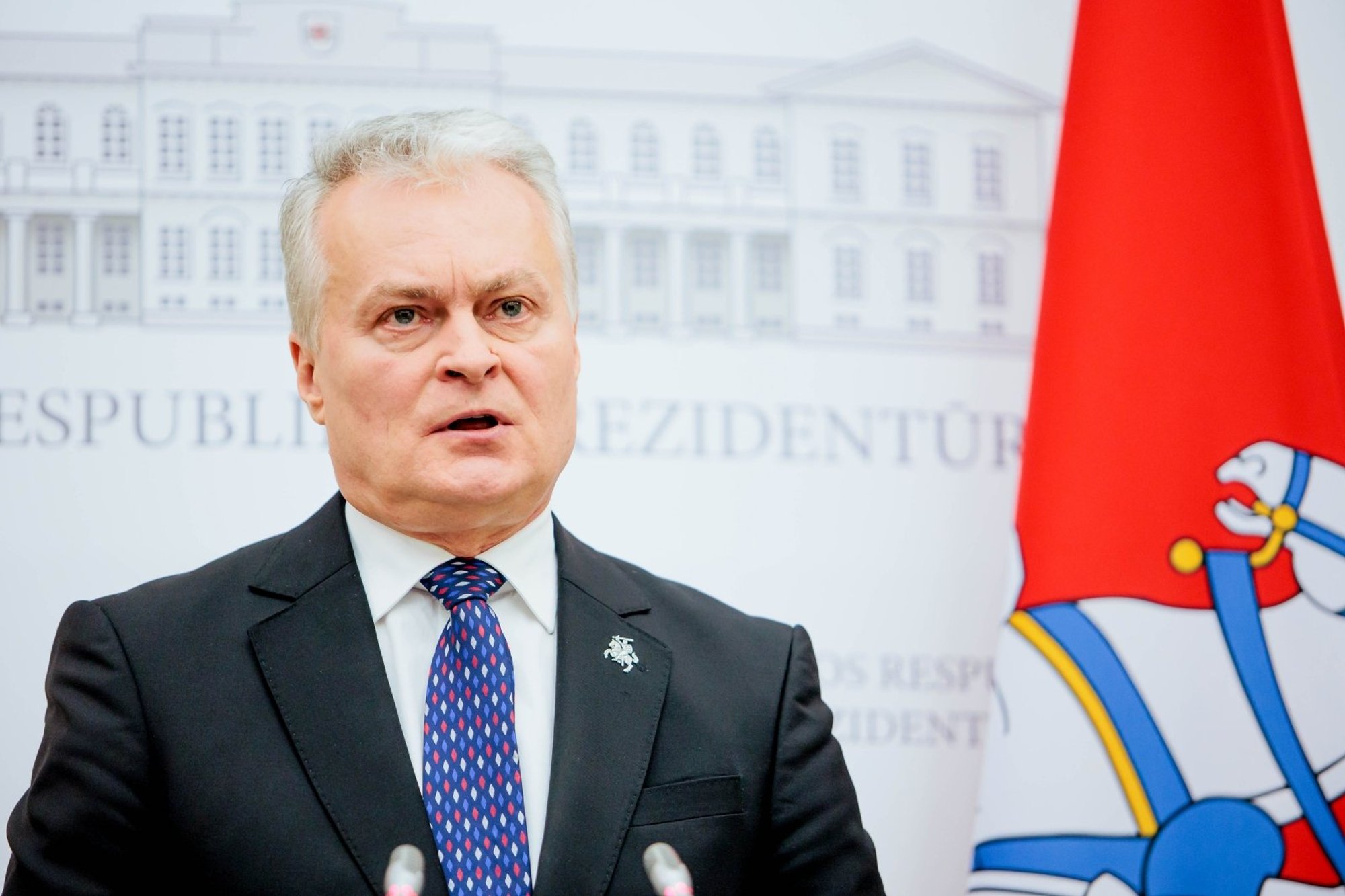 Prezidentas Nausėda: JAV vaidmuo yra esminis užtikrinant NATO rytinio ...