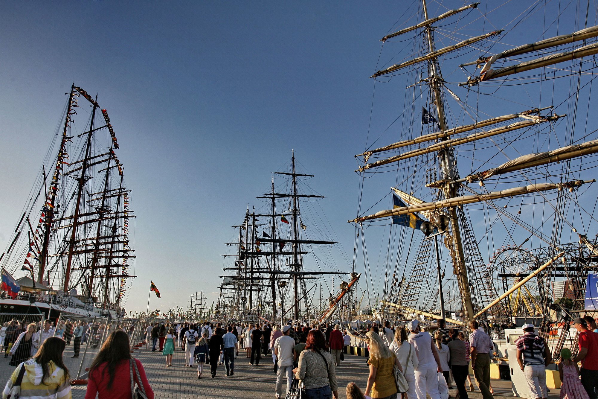Klaipėdoje vyksiančiam „Baltic Tall Ships Regatta“ startui – pirmoji ...