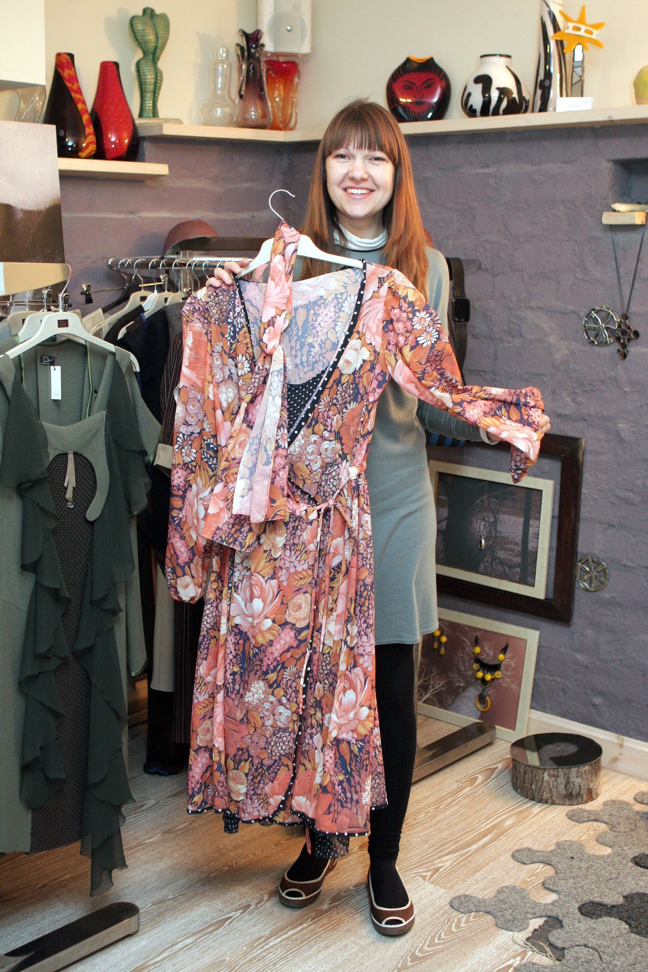 Dizainerio spintoje: L.Dailidėnienės garderobe dera ir sena, ir nauja ...